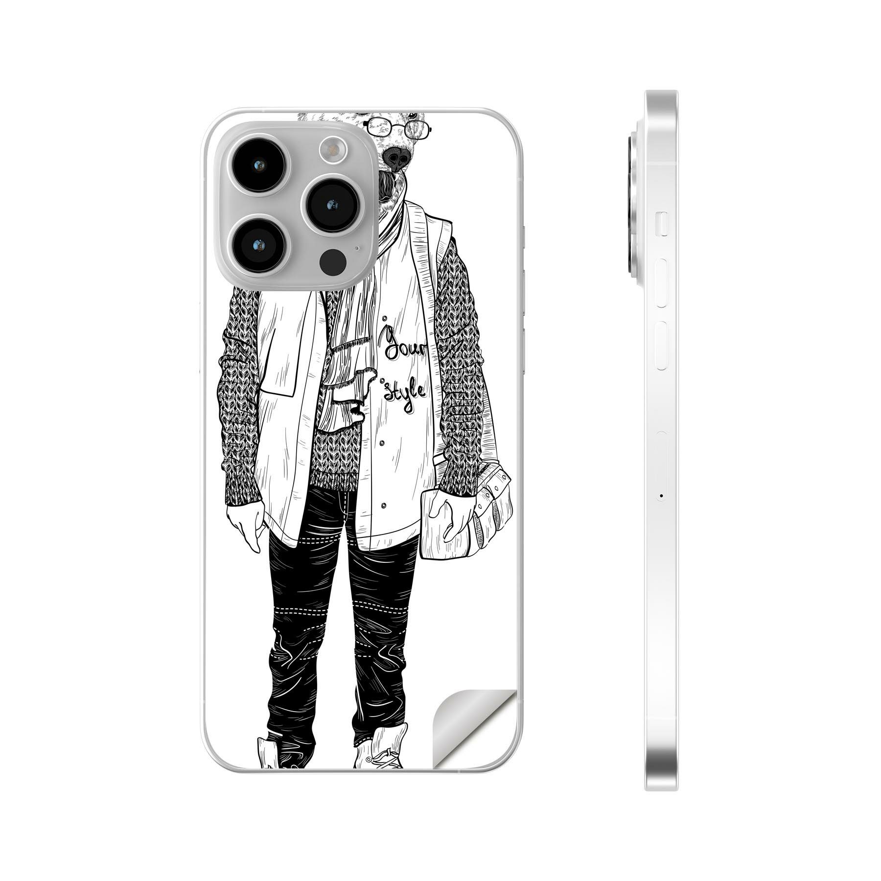 商品特徴・貼るだけでおしゃれに簡単着せ替え、スマホ用デザインスキンシール！・高精細プリントで写真と遜色のない仕上がり！半光沢シートはしっとりツヤのある表現力！・ちょっとしたすり傷からスマホを保護！・「裸で持つ派」の人にはもちろん、シールの上...