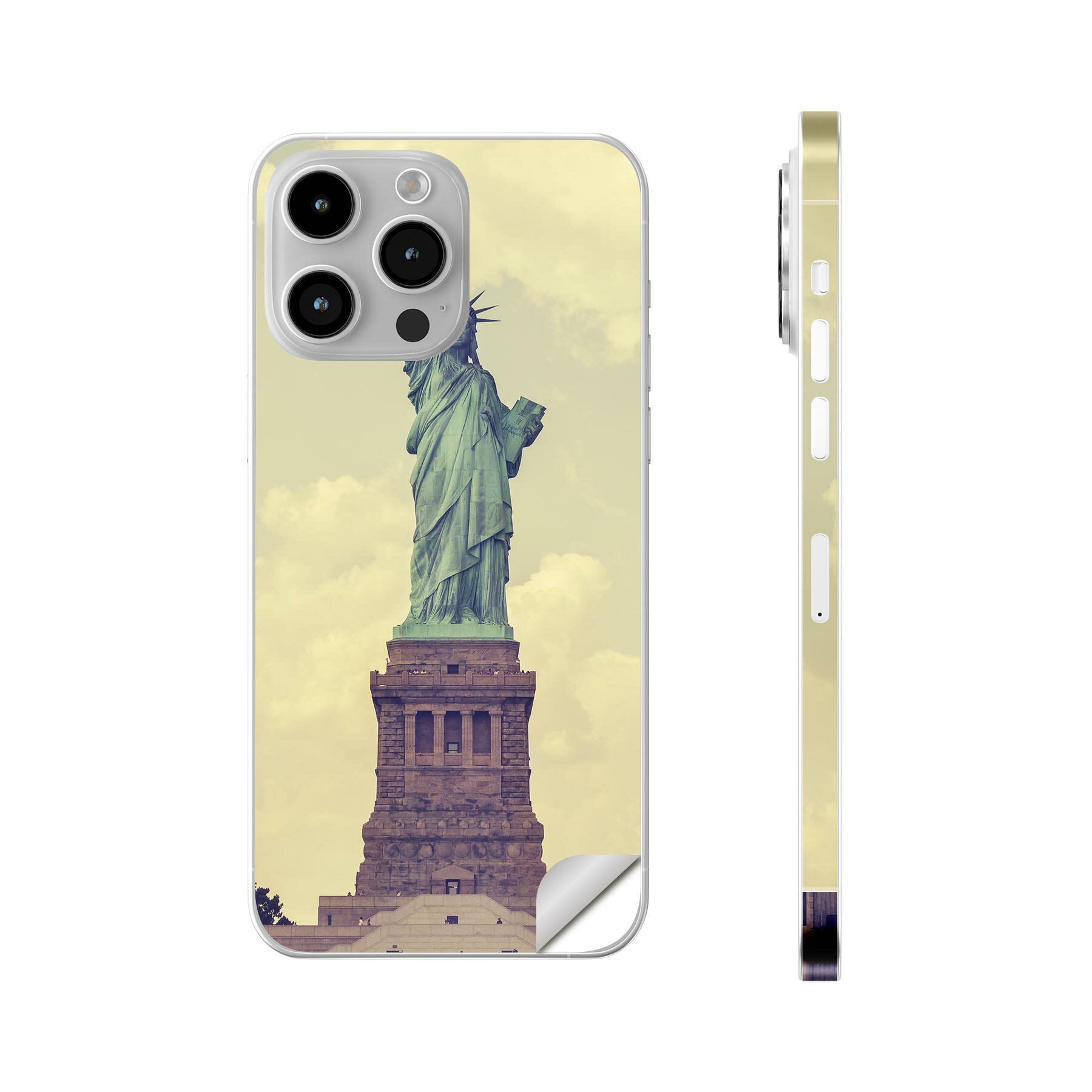 商品特徴・貼るだけでおしゃれに簡単着せ替え、スマホ用デザインスキンシール！・高精細プリントで写真と遜色のない仕上がり！半光沢シートはしっとりツヤのある表現力！・ちょっとしたすり傷からスマホを保護！・「裸で持つ派」の人にはもちろん、シールの上...