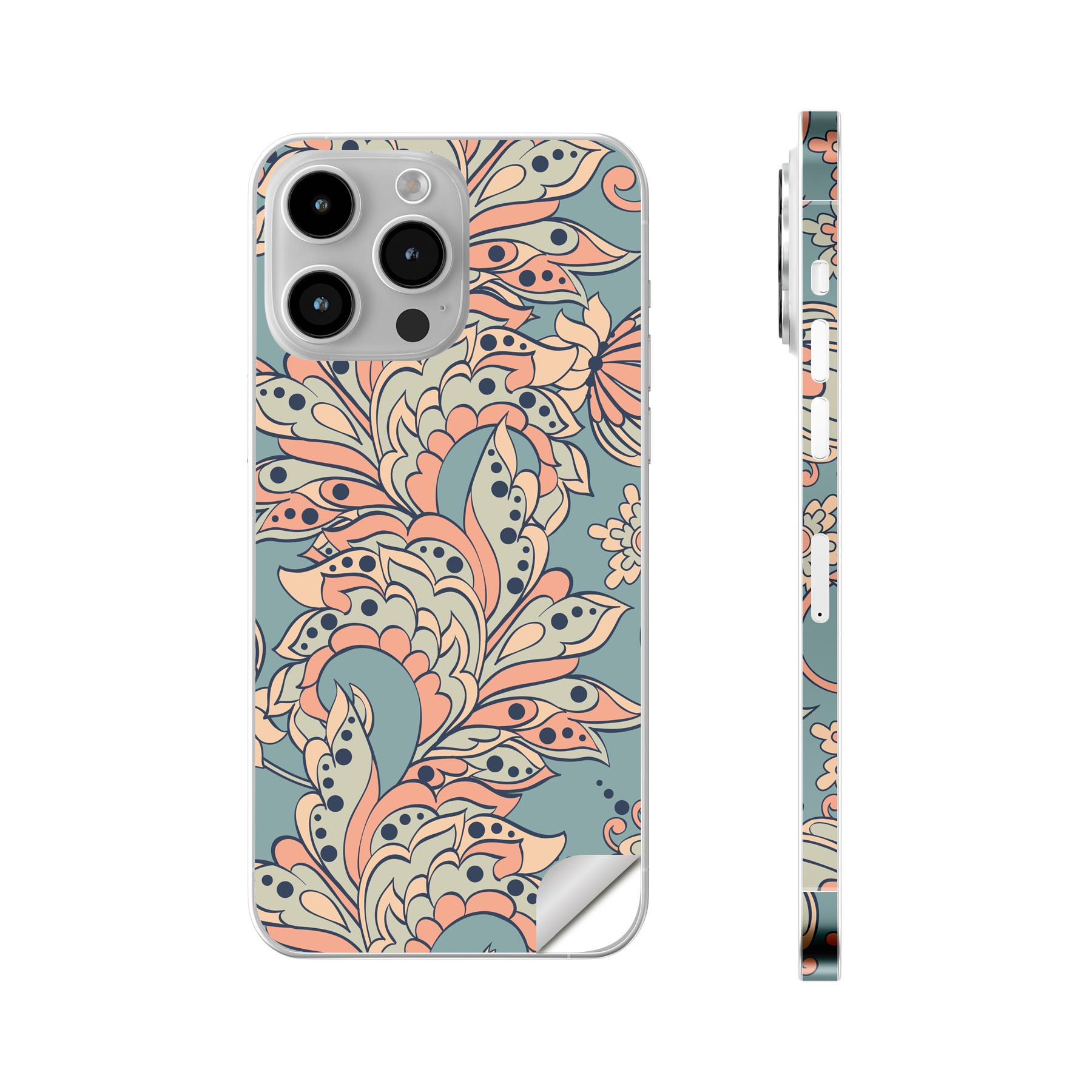 商品特徴・貼るだけでおしゃれに簡単着せ替え、スマホ用デザインスキンシール！・高精細プリントで写真と遜色のない仕上がり！半光沢シートはしっとりツヤのある表現力！・ちょっとしたすり傷からスマホを保護！・「裸で持つ派」の人にはもちろん、シールの上...