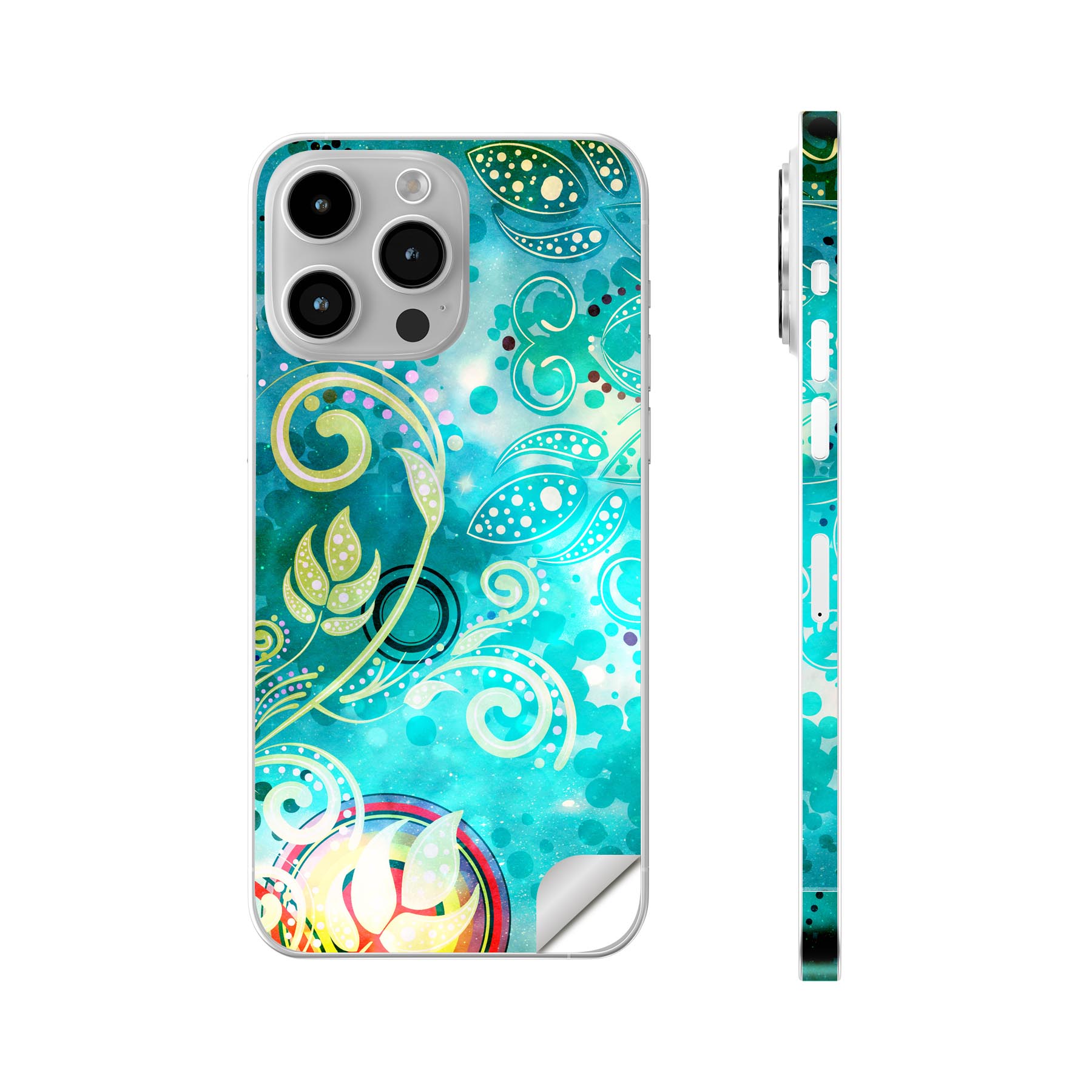 商品特徴・貼るだけでおしゃれに簡単着せ替え、スマホ用デザインスキンシール！・高精細プリントで写真と遜色のない仕上がり！半光沢シートはしっとりツヤのある表現力！・ちょっとしたすり傷からスマホを保護！・「裸で持つ派」の人にはもちろん、シールの上...