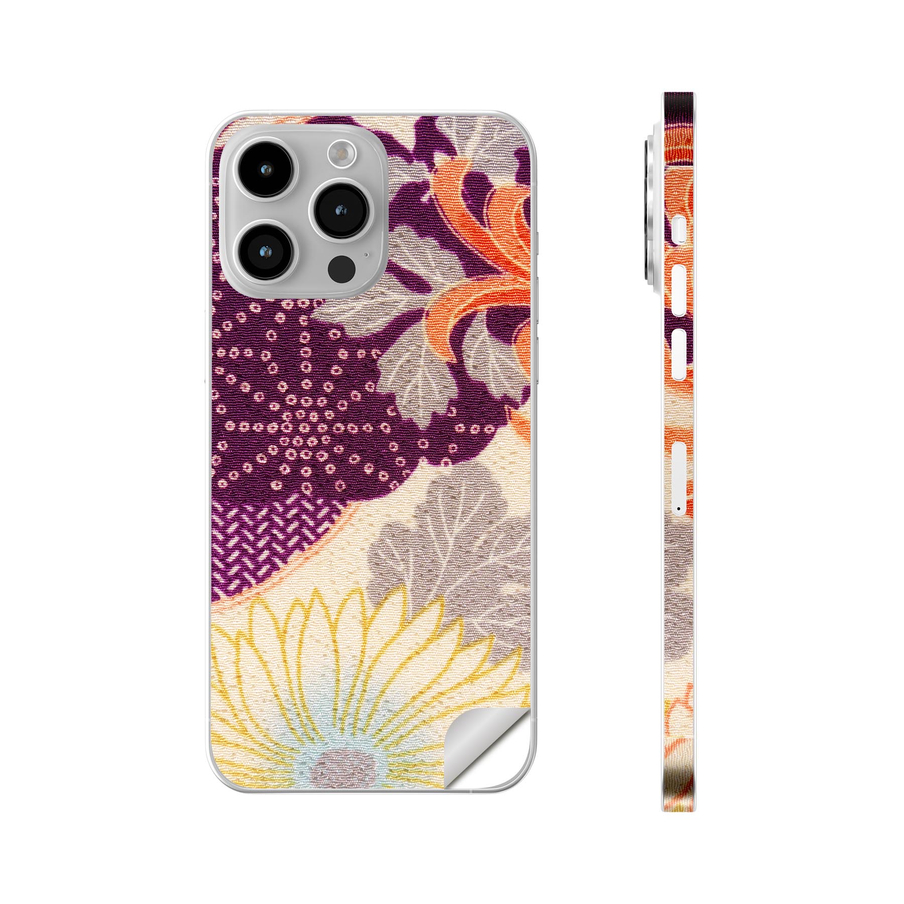 商品特徴・貼るだけでおしゃれに簡単着せ替え、スマホ用デザインスキンシール！・高精細プリントで写真と遜色のない仕上がり！半光沢シートはしっとりツヤのある表現力！・ちょっとしたすり傷からスマホを保護！・「裸で持つ派」の人にはもちろん、シールの上...