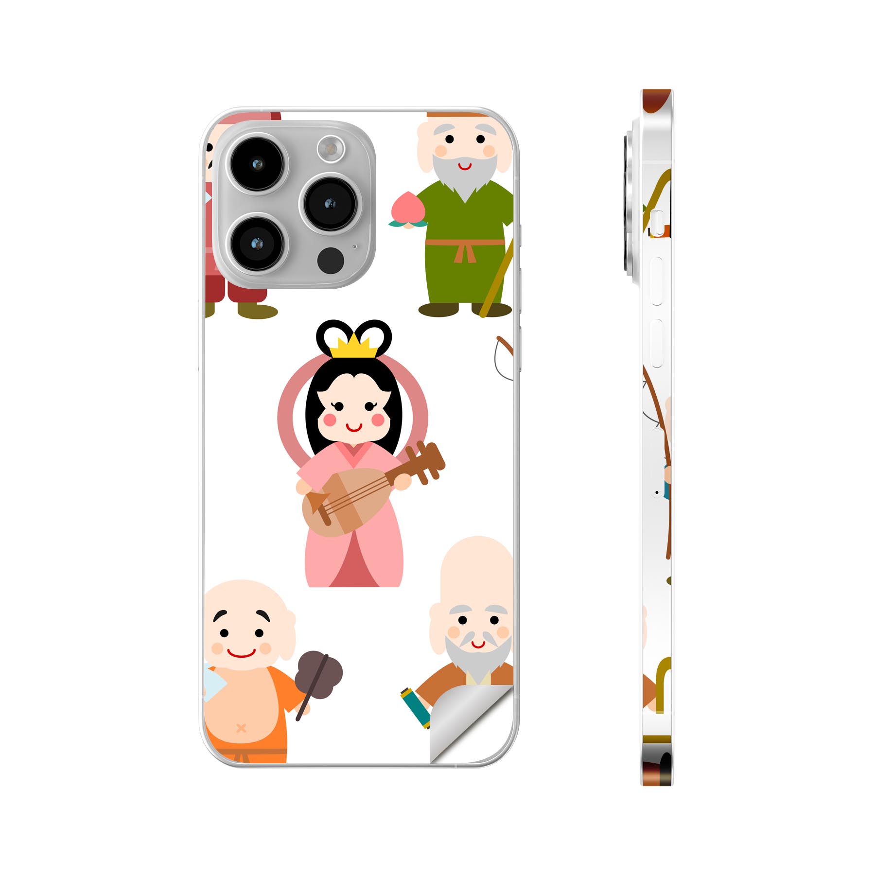 商品特徴・貼るだけでおしゃれに簡単着せ替え、スマホ用デザインスキンシール！・高精細プリントで写真と遜色のない仕上がり！半光沢シートはしっとりツヤのある表現力！・ちょっとしたすり傷からスマホを保護！・「裸で持つ派」の人にはもちろん、シールの上...