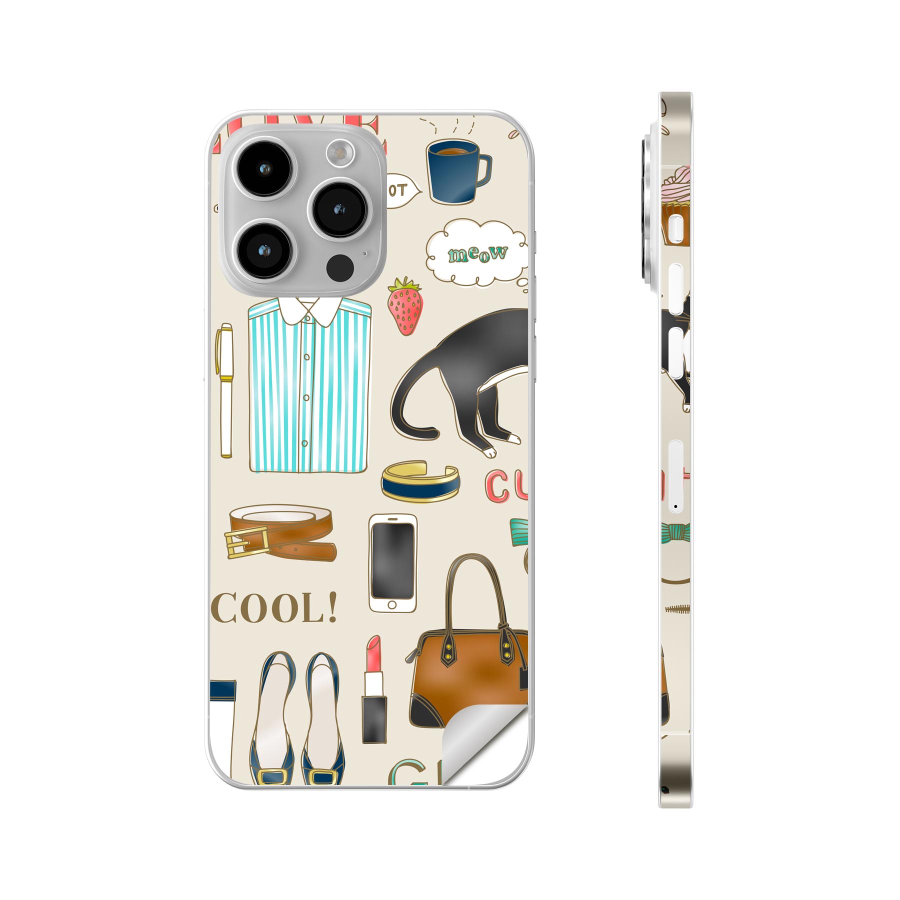 商品特徴・貼るだけでおしゃれに簡単着せ替え、スマホ用デザインスキンシール！・高精細プリントで写真と遜色のない仕上がり！半光沢シートはしっとりツヤのある表現力！・ちょっとしたすり傷からスマホを保護！・「裸で持つ派」の人にはもちろん、シールの上...