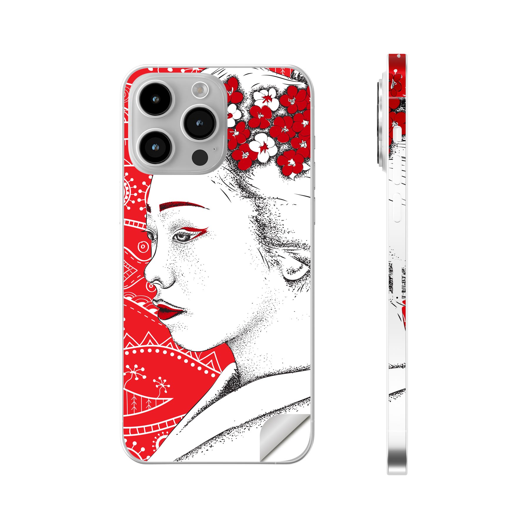 商品特徴・貼るだけでおしゃれに簡単着せ替え、スマホ用デザインスキンシール！・高精細プリントで写真と遜色のない仕上がり！半光沢シートはしっとりツヤのある表現力！・ちょっとしたすり傷からスマホを保護！・「裸で持つ派」の人にはもちろん、シールの上...