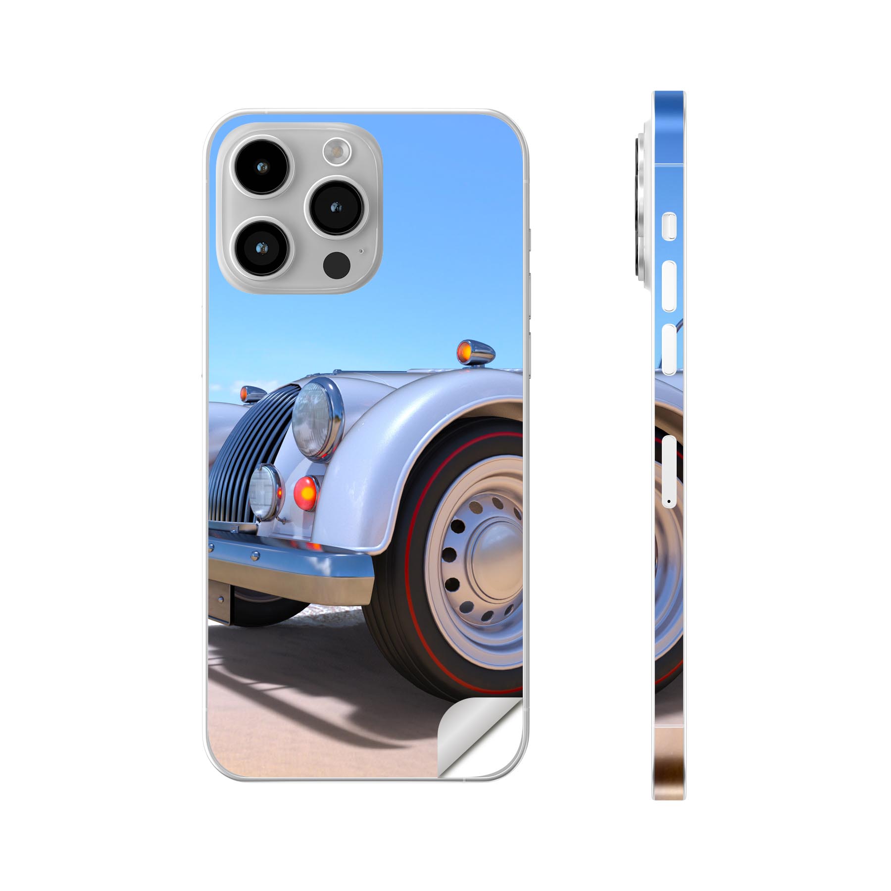 商品特徴・貼るだけでおしゃれに簡単着せ替え、スマホ用デザインスキンシール！・高精細プリントで写真と遜色のない仕上がり！半光沢シートはしっとりツヤのある表現力！・ちょっとしたすり傷からスマホを保護！・「裸で持つ派」の人にはもちろん、シールの上...