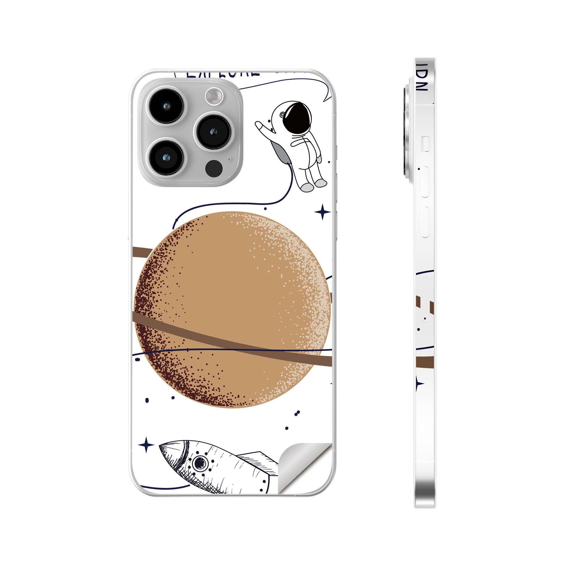 商品特徴・貼るだけでおしゃれに簡単着せ替え、スマホ用デザインスキンシール！・高精細プリントで写真と遜色のない仕上がり！半光沢シートはしっとりツヤのある表現力！・ちょっとしたすり傷からスマホを保護！・「裸で持つ派」の人にはもちろん、シールの上...