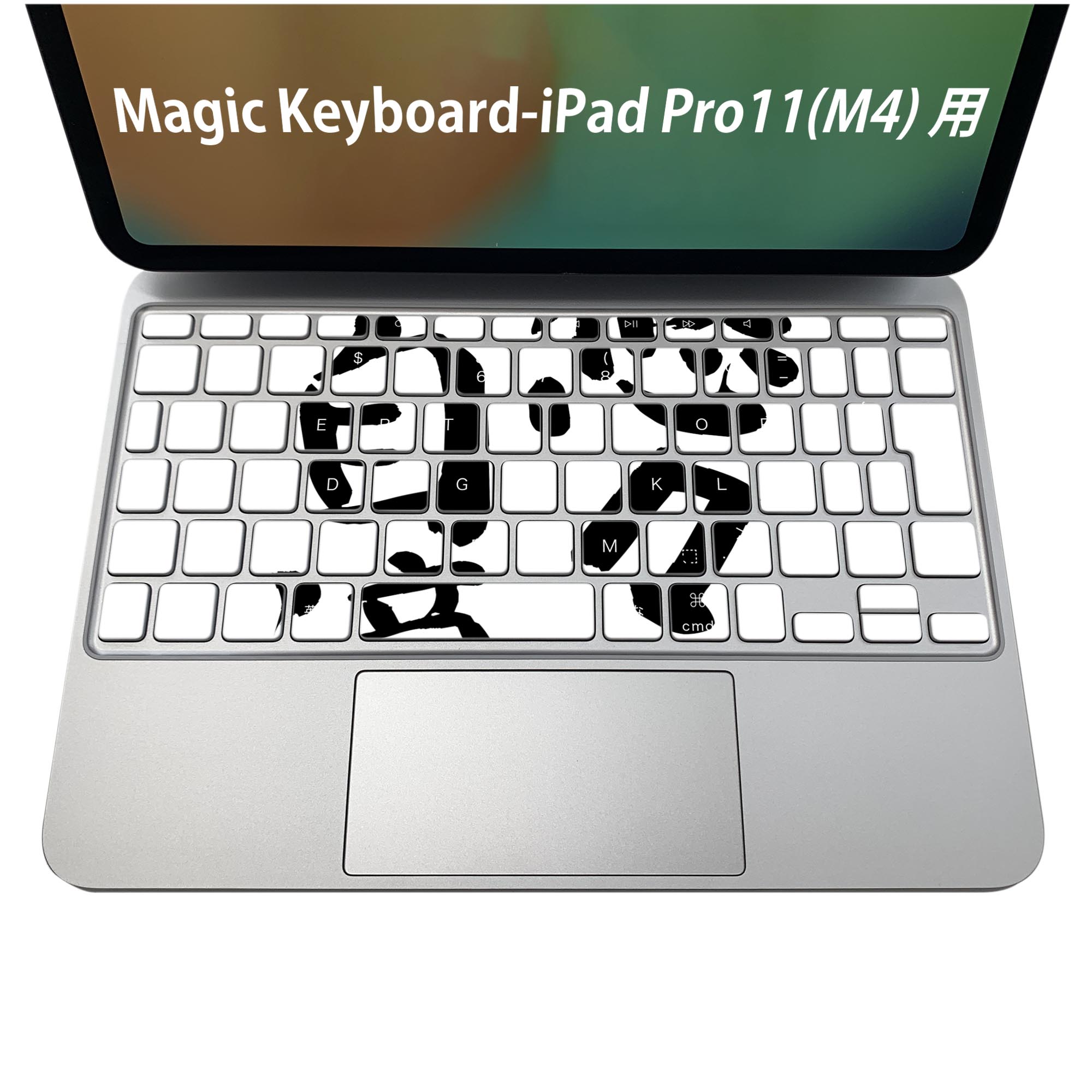 商品特徴・貼るだけでおしゃれに簡単着せ替え、iPadPro11・13（M4）Magic Keyboard KeyTop &nbsp; 全面デザインスキンシール！組み合わせ自由に選べるセット売り！・高精細プリントで写真と遜色がない仕上がり！ ...