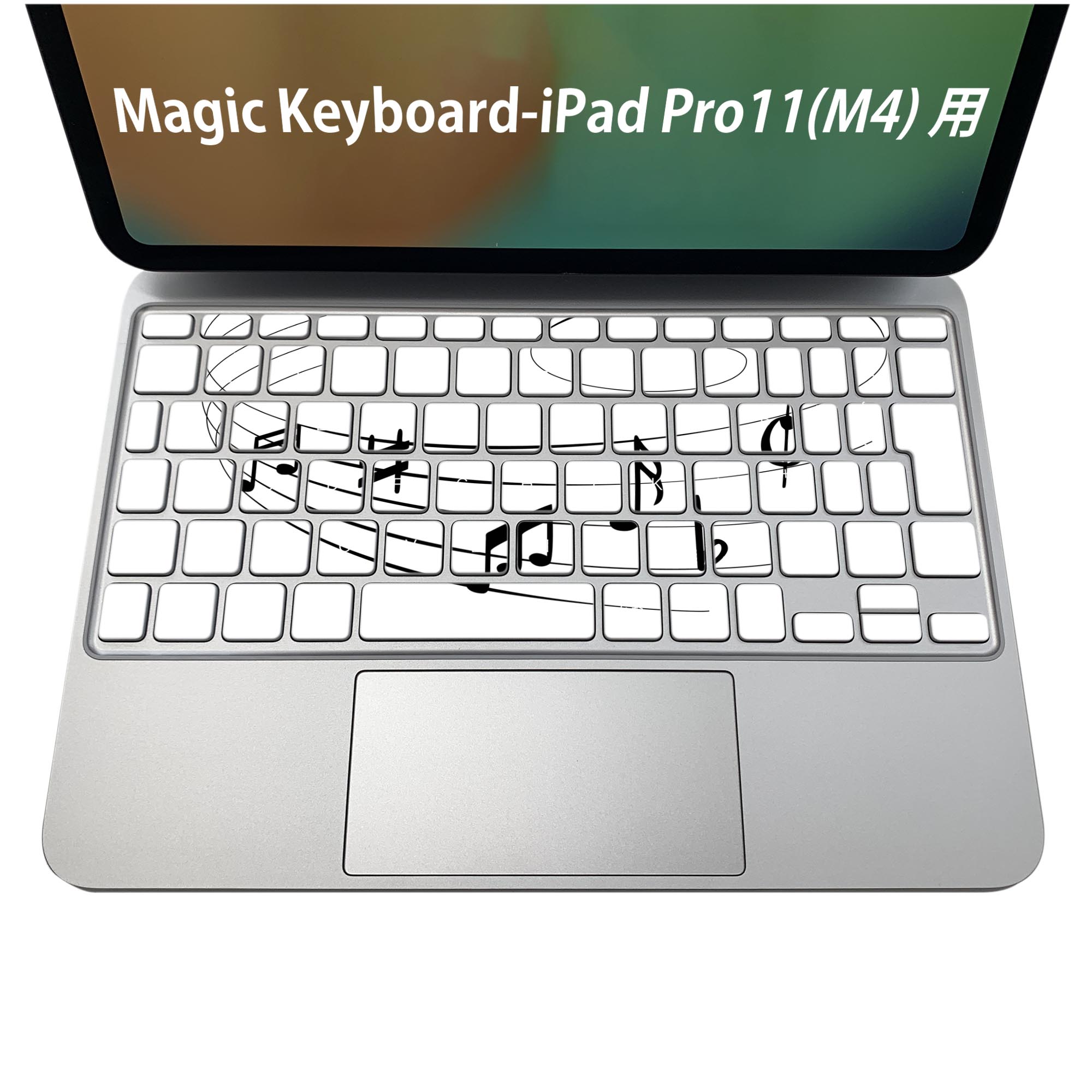 商品特徴・貼るだけでおしゃれに簡単着せ替え、iPadPro11・13（M4）Magic Keyboard KeyTop &nbsp; 全面デザインスキンシール！組み合わせ自由に選べるセット売り！・高精細プリントで写真と遜色がない仕上がり！ ...