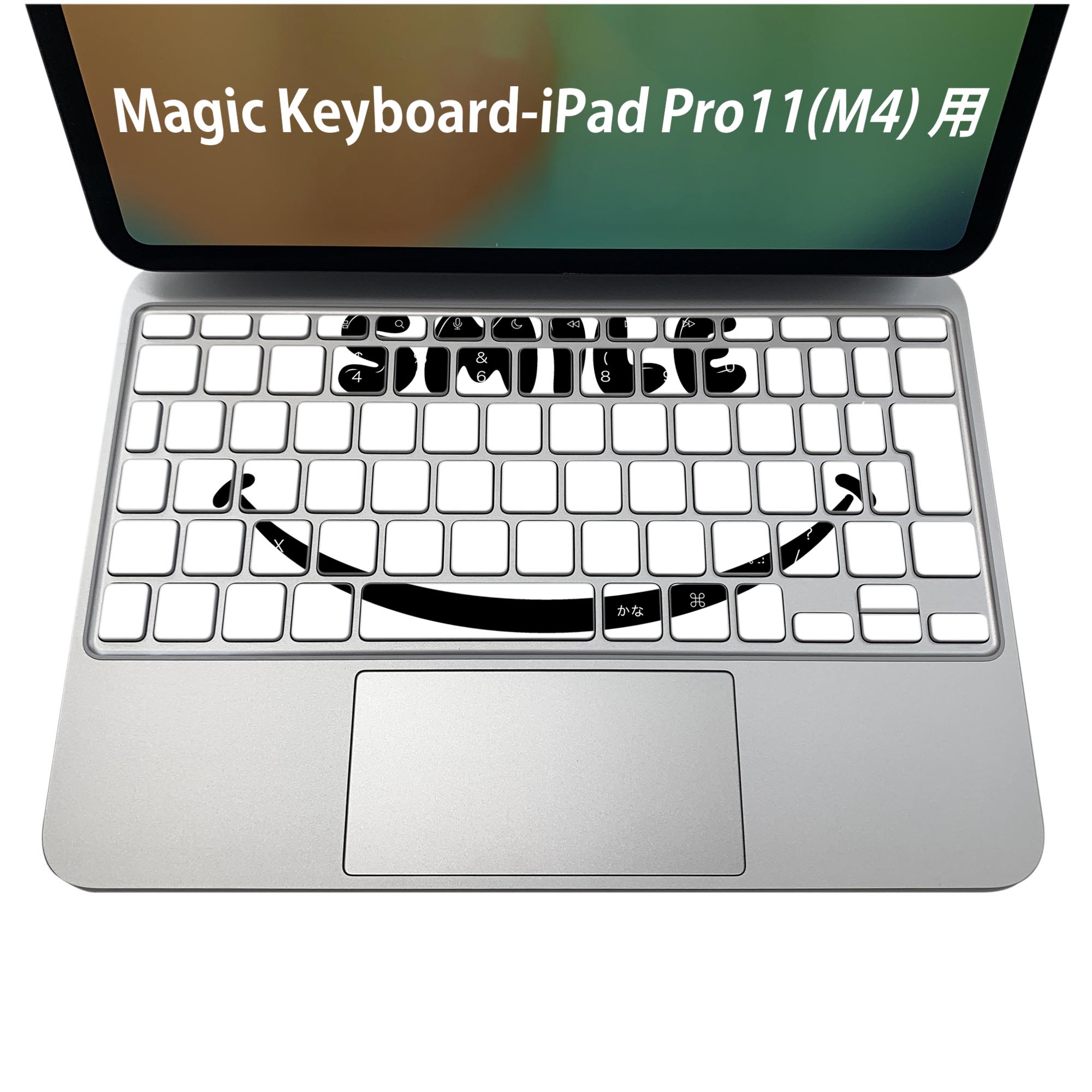 商品特徴・貼るだけでおしゃれに簡単着せ替え、iPadPro11・13（M4）Magic Keyboard KeyTop &nbsp; 全面デザインスキンシール！組み合わせ自由に選べるセット売り！・高精細プリントで写真と遜色がない仕上がり！ ...