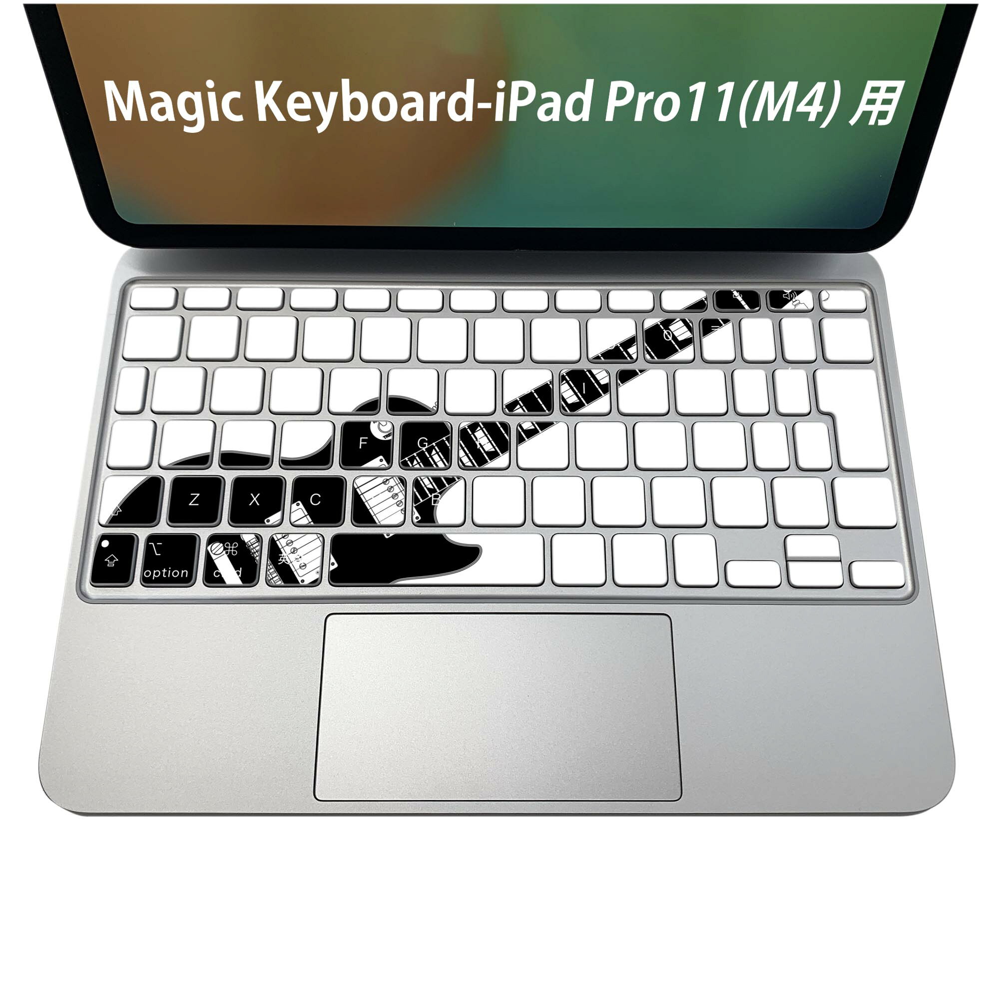 商品特徴・貼るだけでおしゃれに簡単着せ替え、iPadPro11・13（M4）Magic Keyboard KeyTop &nbsp; 全面デザインスキンシール！組み合わせ自由に選べるセット売り！・高精細プリントで写真と遜色がない仕上がり！ ...