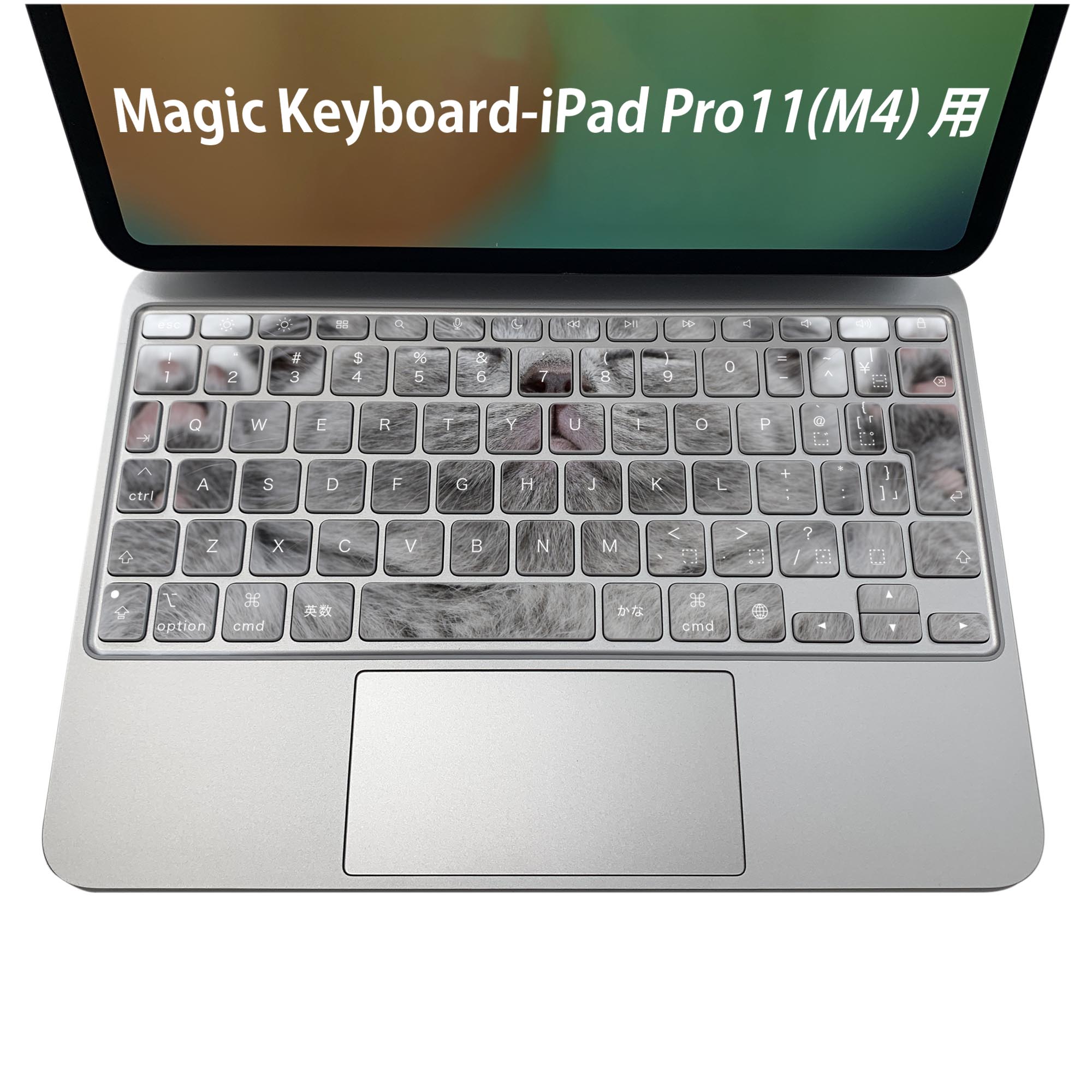 商品特徴・貼るだけでおしゃれに簡単着せ替え、iPadPro11・13（M4）Magic Keyboard KeyTop &nbsp; 全面デザインスキンシール！組み合わせ自由に選べるセット売り！・高精細プリントで写真と遜色がない仕上がり！ ...