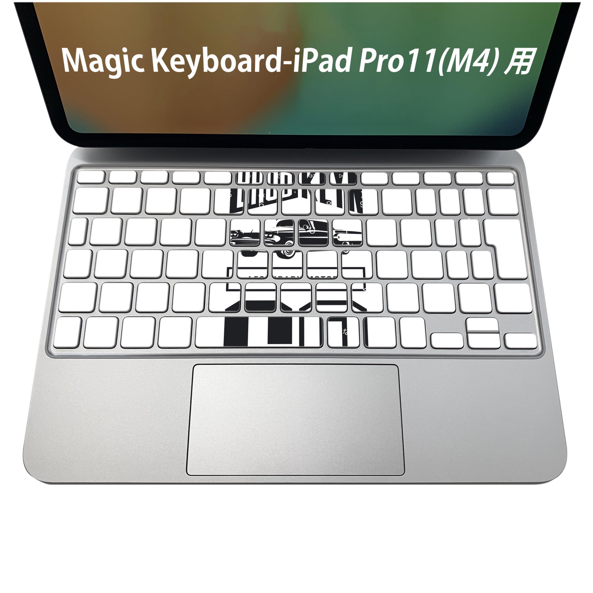 商品特徴・貼るだけでおしゃれに簡単着せ替え、iPadPro11・13（M4）Magic Keyboard KeyTop &nbsp; 全面デザインスキンシール！組み合わせ自由に選べるセット売り！・高精細プリントで写真と遜色がない仕上がり！ ...