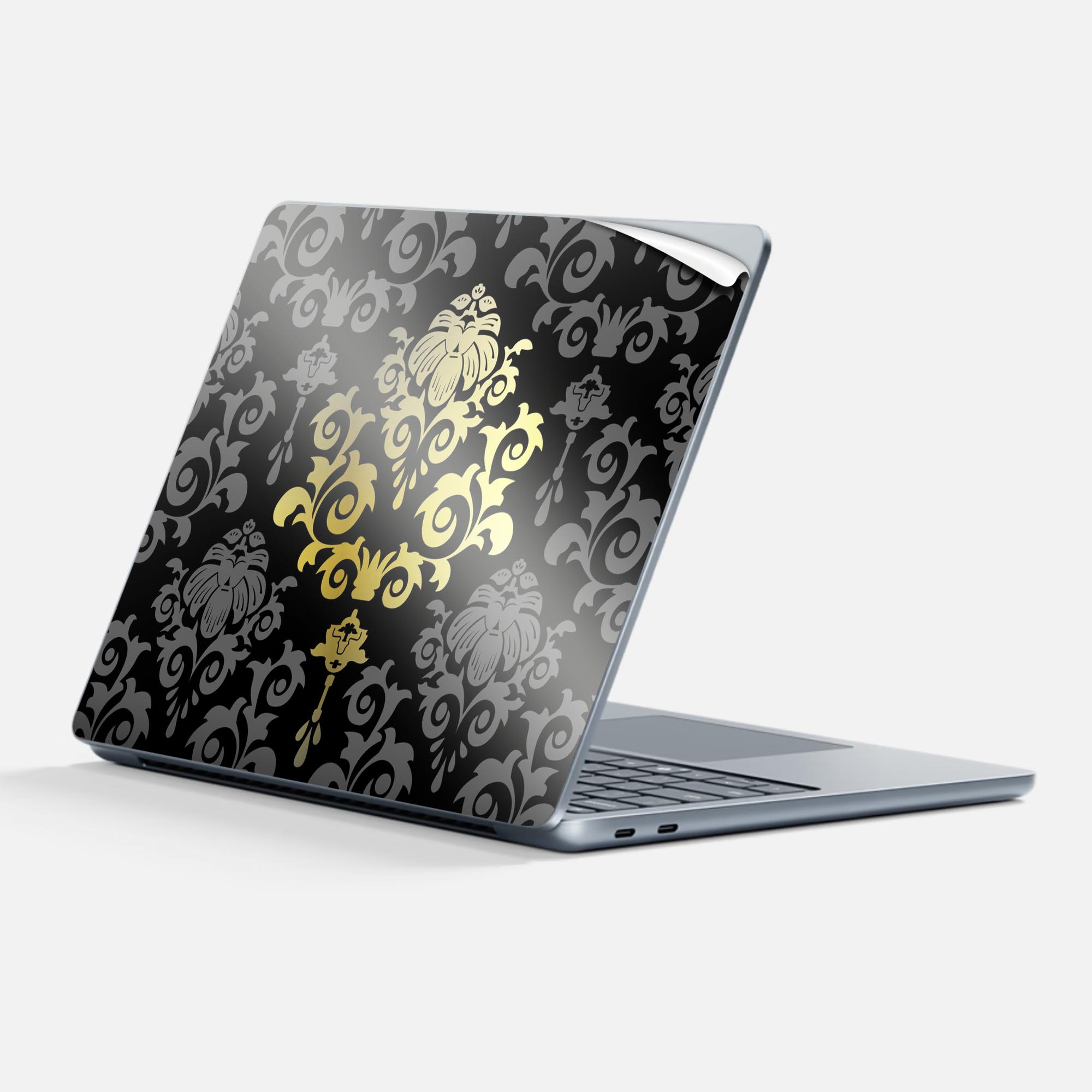 商品特徴・貼るだけでかんたん着せ替え、Surfac Laptop(第7世代) 13インチ 共通対応デザインスキンシール・高精細プリントで写真と遜色のない仕上がり！半光沢シートでしっとりツヤのある表現力・ちょっとしたすり傷からSurface本...