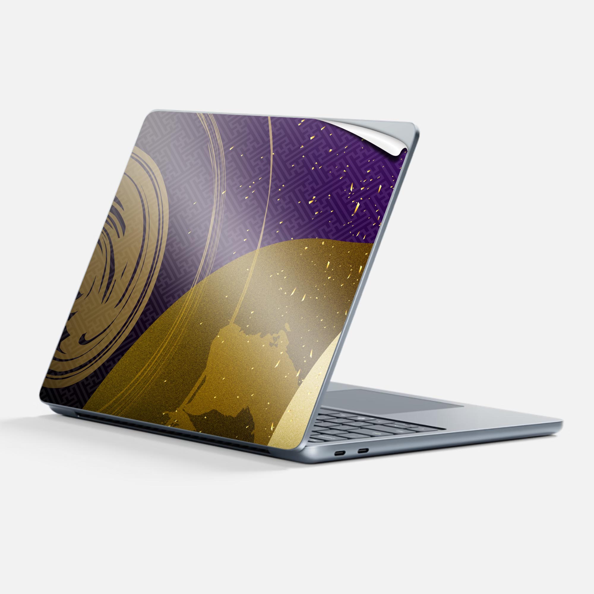 商品特徴・貼るだけでかんたん着せ替え、Surfac Laptop(第7世代) 13インチ 共通対応デザインスキンシール・高精細プリントで写真と遜色のない仕上がり！半光沢シートでしっとりツヤのある表現力・ちょっとしたすり傷からSurface本...