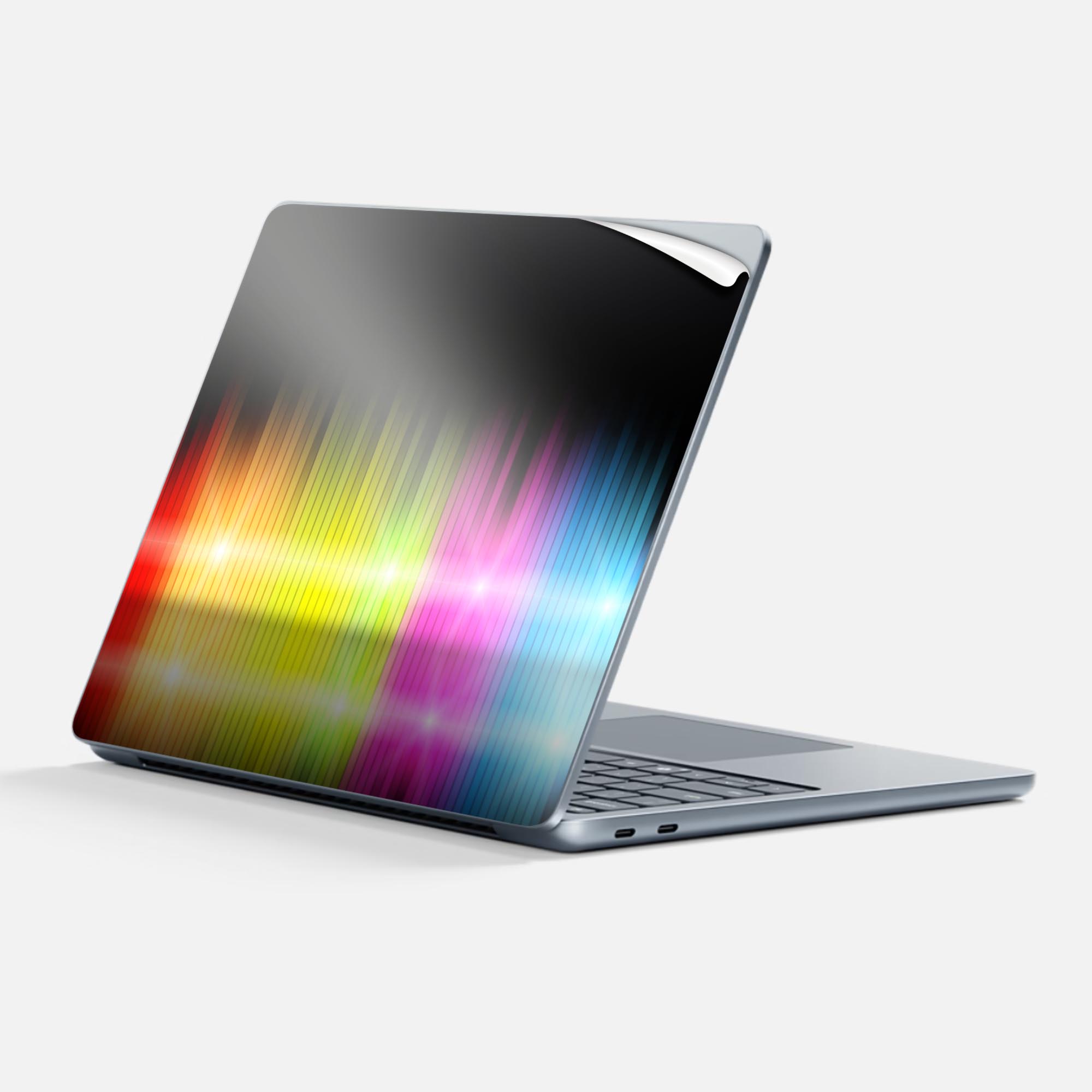 商品特徴・貼るだけでかんたん着せ替え、Surfac Laptop(第7世代) 13インチ 共通対応デザインスキンシール・高精細プリントで写真と遜色のない仕上がり！半光沢シートでしっとりツヤのある表現力・ちょっとしたすり傷からSurface本...