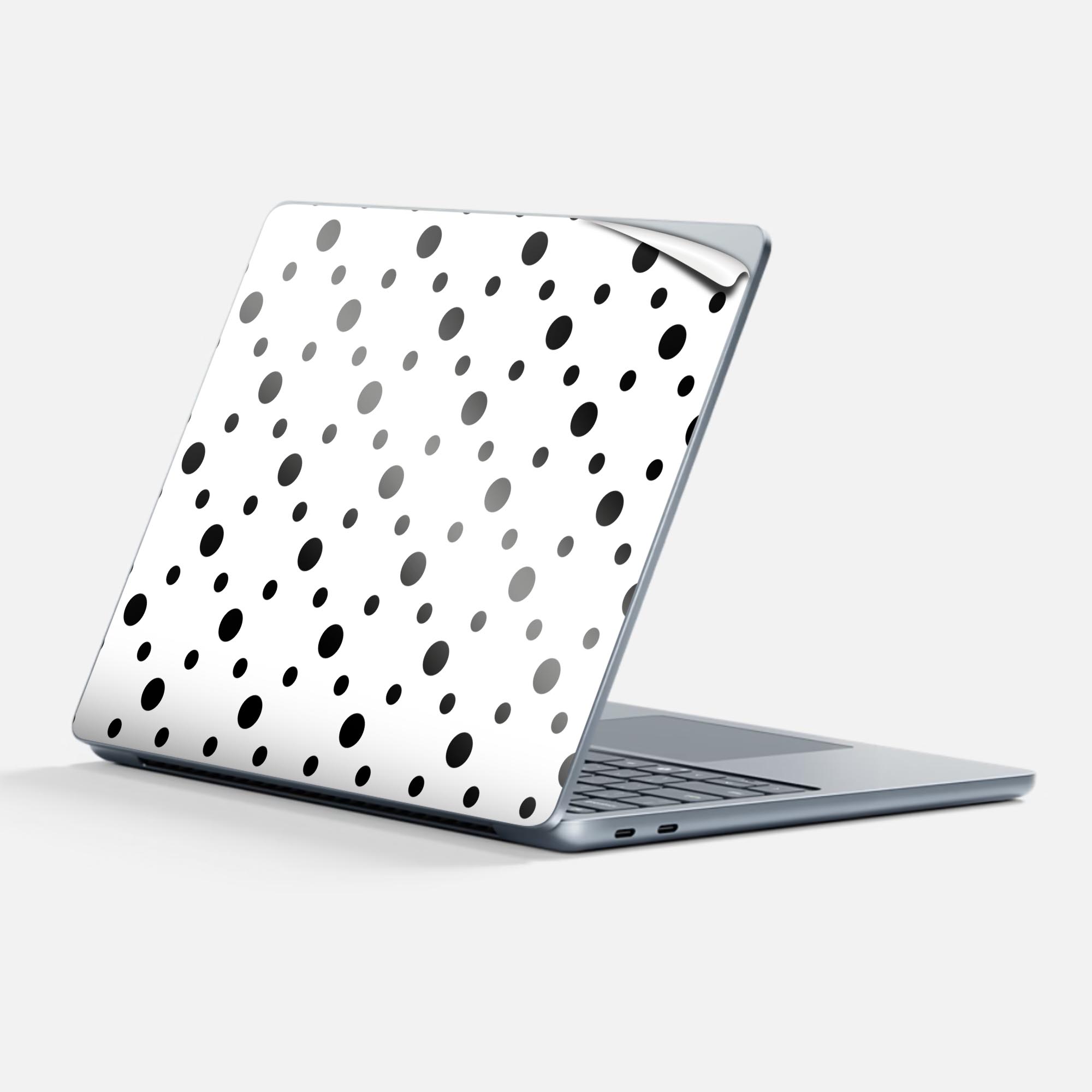 商品特徴・貼るだけでかんたん着せ替え、Surfac Laptop(第7世代) 13インチ 共通対応デザインスキンシール・高精細プリントで写真と遜色のない仕上がり！半光沢シートでしっとりツヤのある表現力・ちょっとしたすり傷からSurface本...