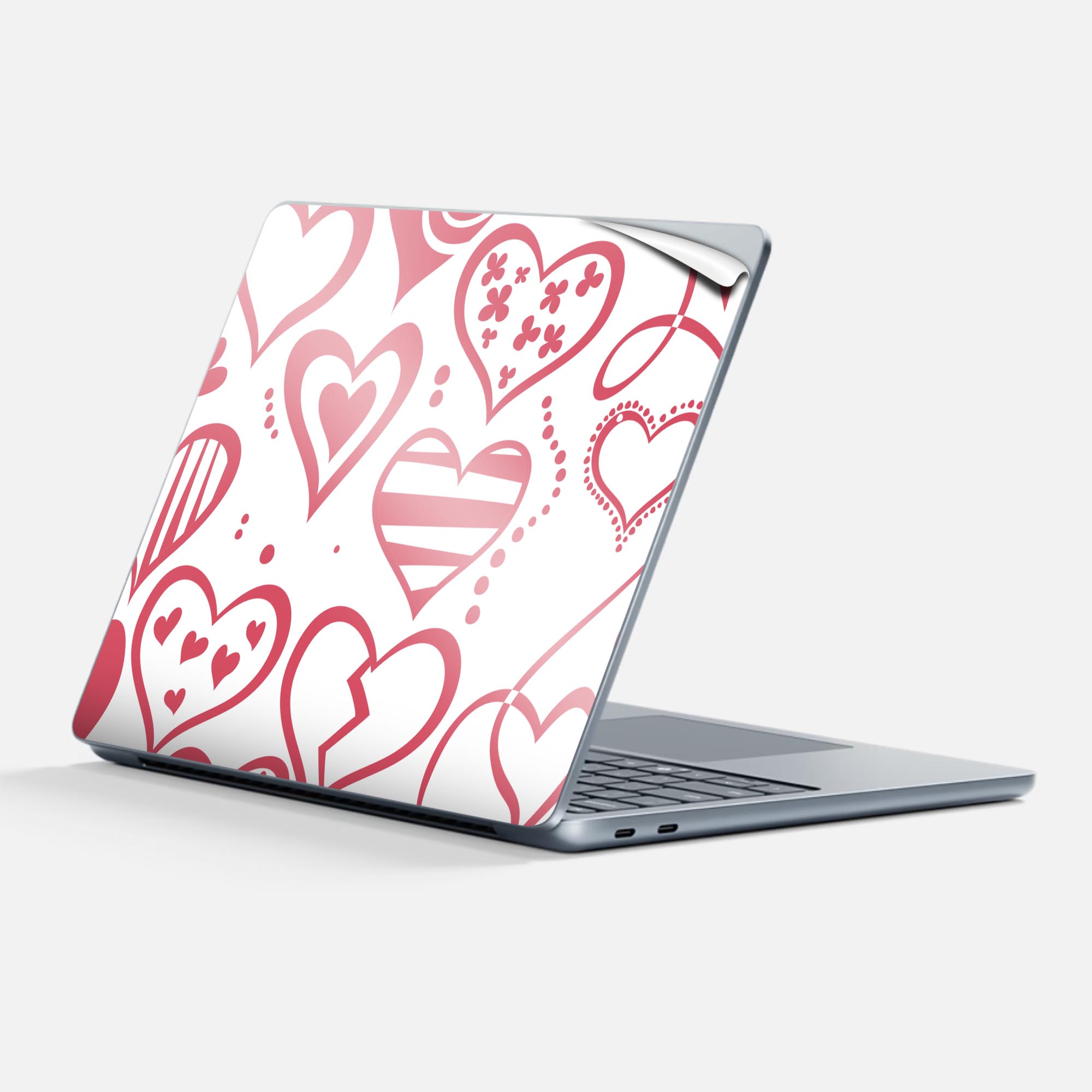 商品特徴・貼るだけでかんたん着せ替え、Surfac Laptop(第7世代) 13インチ 共通対応デザインスキンシール・高精細プリントで写真と遜色のない仕上がり！半光沢シートでしっとりツヤのある表現力・ちょっとしたすり傷からSurface本...