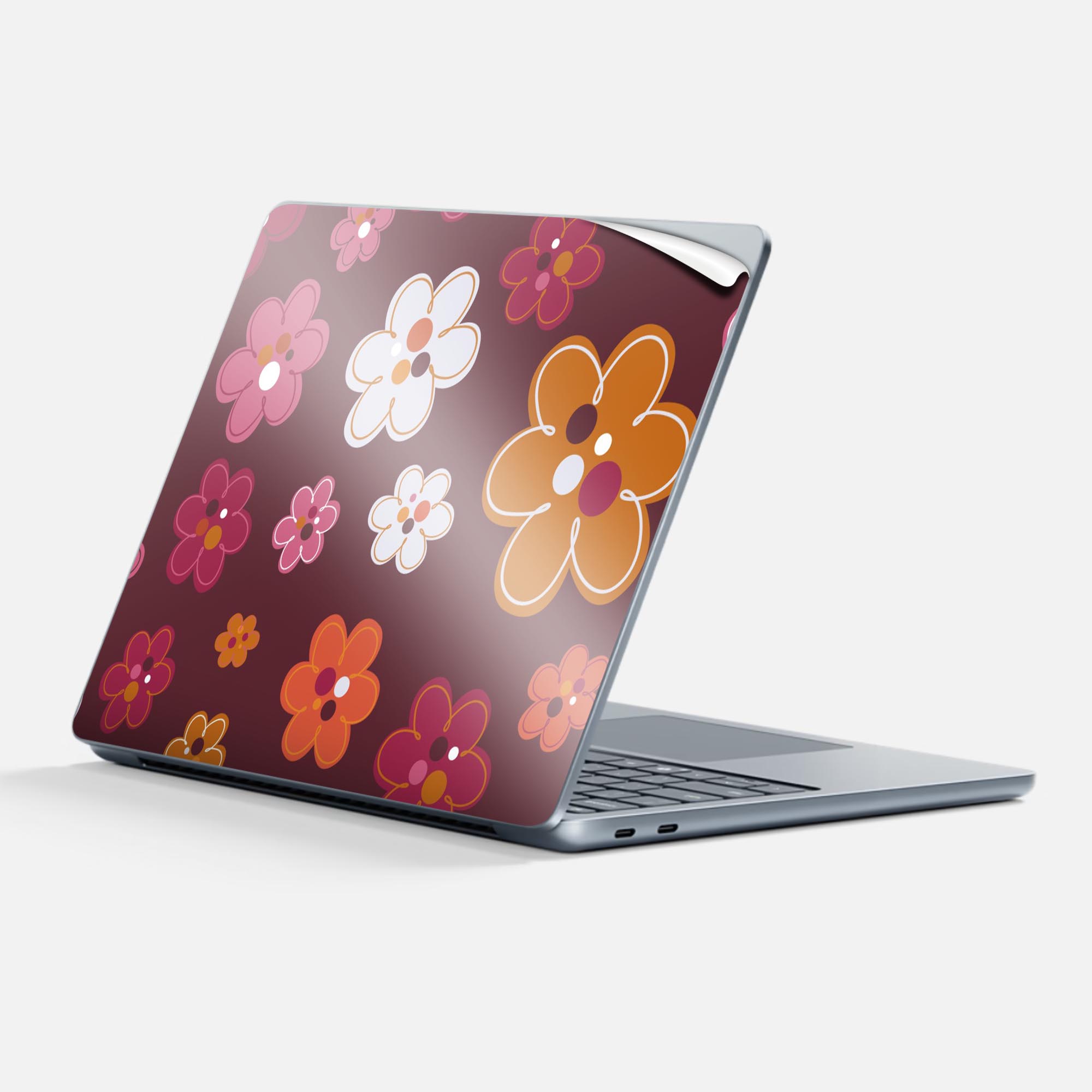 商品特徴・貼るだけでかんたん着せ替え、Surfac Laptop(第7世代) 13インチ 共通対応デザインスキンシール・高精細プリントで写真と遜色のない仕上がり！半光沢シートでしっとりツヤのある表現力・ちょっとしたすり傷からSurface本...