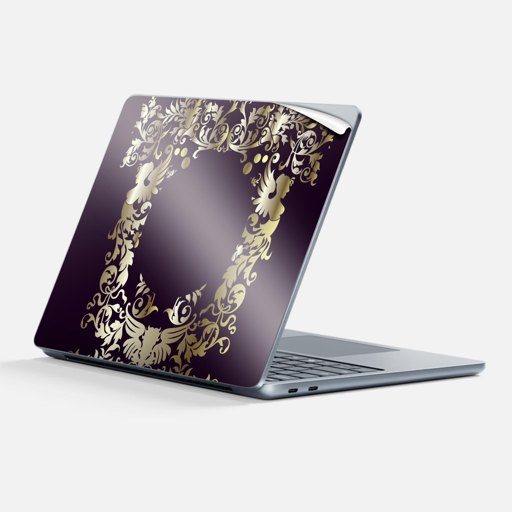 商品特徴・貼るだけでかんたん着せ替え、Surfac Laptop(第7世代) 13インチ 共通対応デザインスキンシール・高精細プリントで写真と遜色のない仕上がり！半光沢シートでしっとりツヤのある表現力・ちょっとしたすり傷からSurface本...