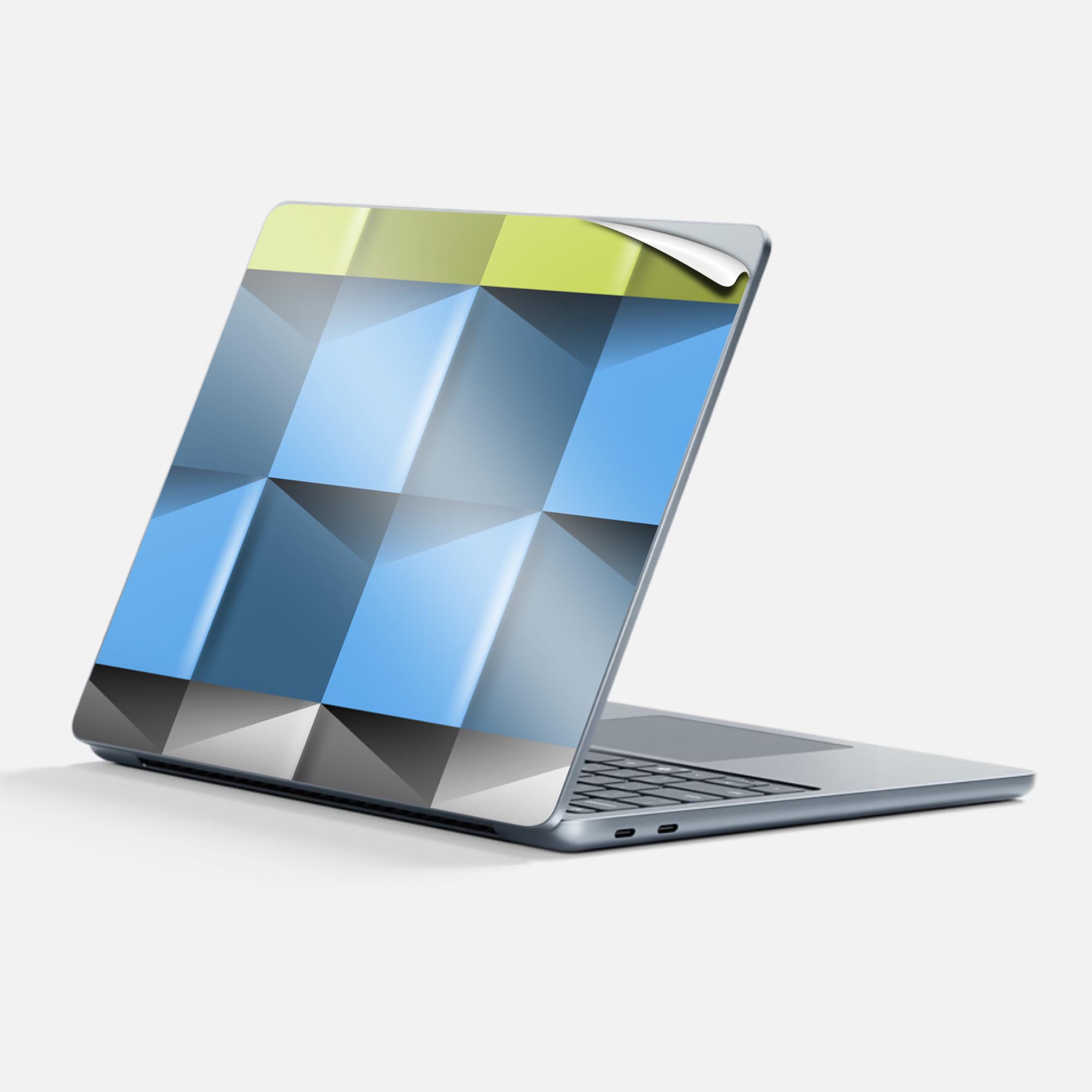 商品特徴・貼るだけでかんたん着せ替え、Surfac Laptop(第7世代) 13インチ 共通対応デザインスキンシール・高精細プリントで写真と遜色のない仕上がり！半光沢シートでしっとりツヤのある表現力・ちょっとしたすり傷からSurface本...