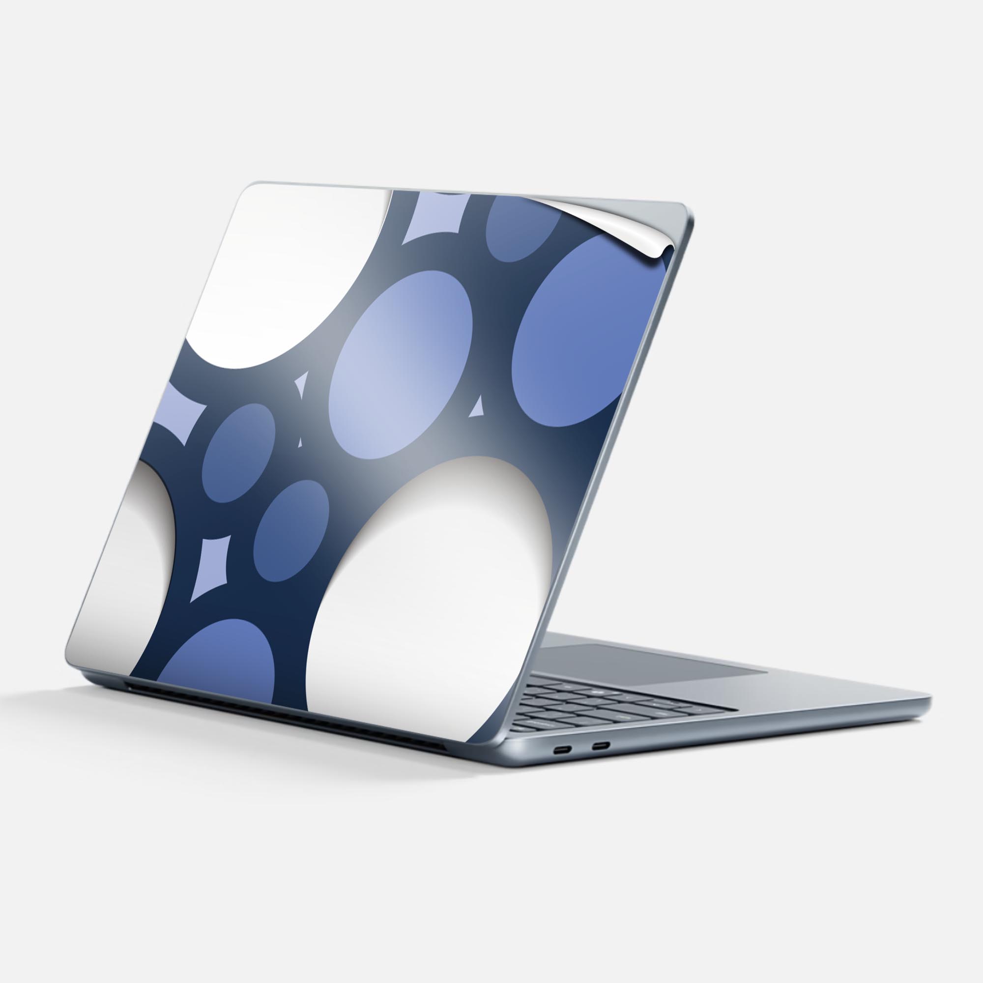 商品特徴・貼るだけでかんたん着せ替え、Surfac Laptop(第7世代) 13インチ 共通対応デザインスキンシール・高精細プリントで写真と遜色のない仕上がり！半光沢シートでしっとりツヤのある表現力・ちょっとしたすり傷からSurface本...