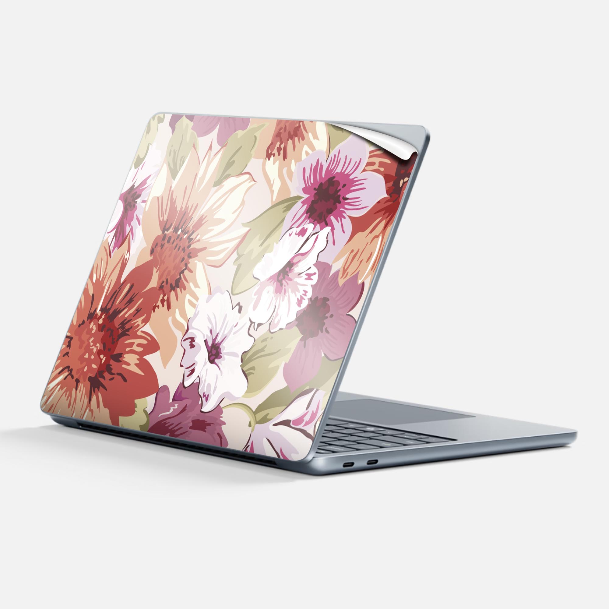 商品特徴・貼るだけでかんたん着せ替え、Surfac Laptop(第7世代) 13インチ 共通対応デザインスキンシール・高精細プリントで写真と遜色のない仕上がり！半光沢シートでしっとりツヤのある表現力・ちょっとしたすり傷からSurface本...