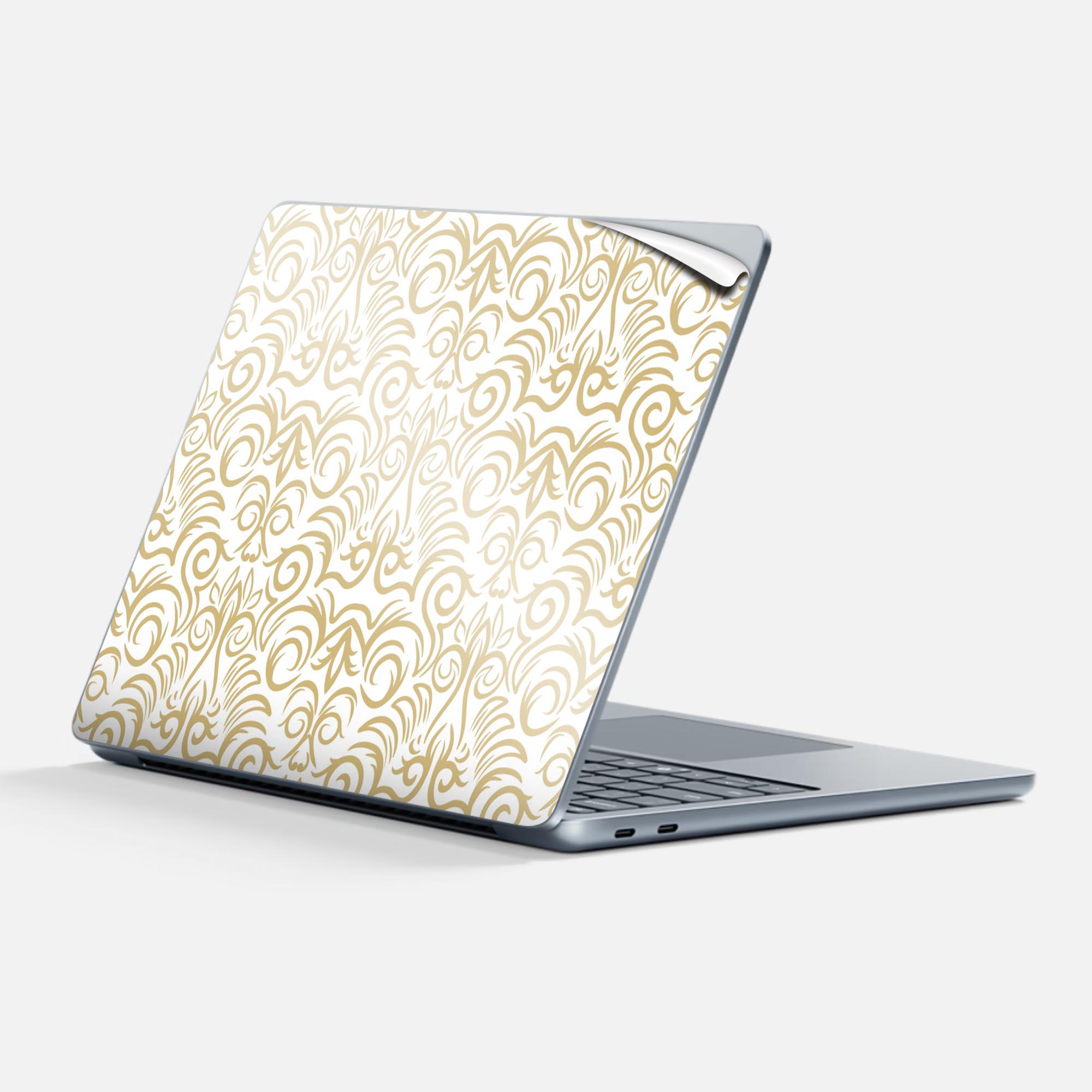 商品特徴・貼るだけでかんたん着せ替え、Surfac Laptop(第7世代) 13インチ 共通対応デザインスキンシール・高精細プリントで写真と遜色のない仕上がり！半光沢シートでしっとりツヤのある表現力・ちょっとしたすり傷からSurface本...