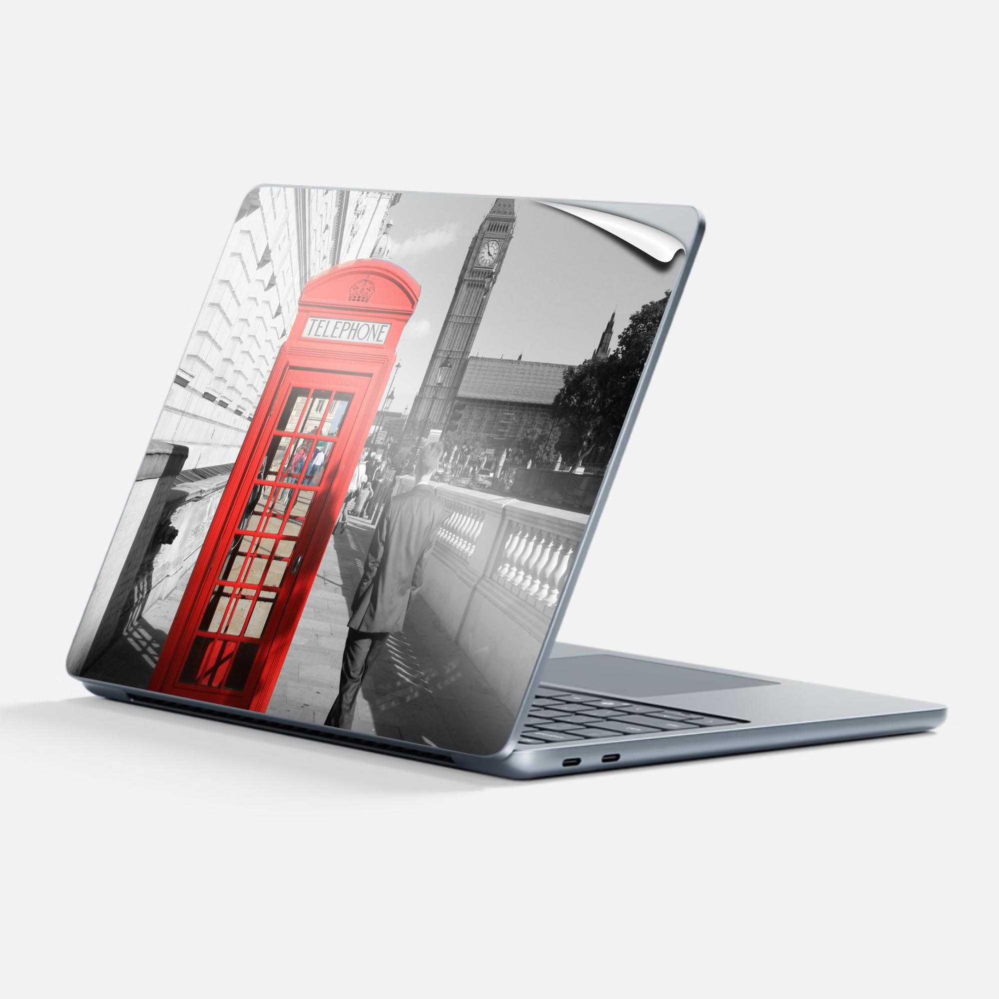 商品特徴・貼るだけでかんたん着せ替え、Surfac Laptop(第7世代) 13インチ 共通対応デザインスキンシール・高精細プリントで写真と遜色のない仕上がり！半光沢シートでしっとりツヤのある表現力・ちょっとしたすり傷からSurface本...