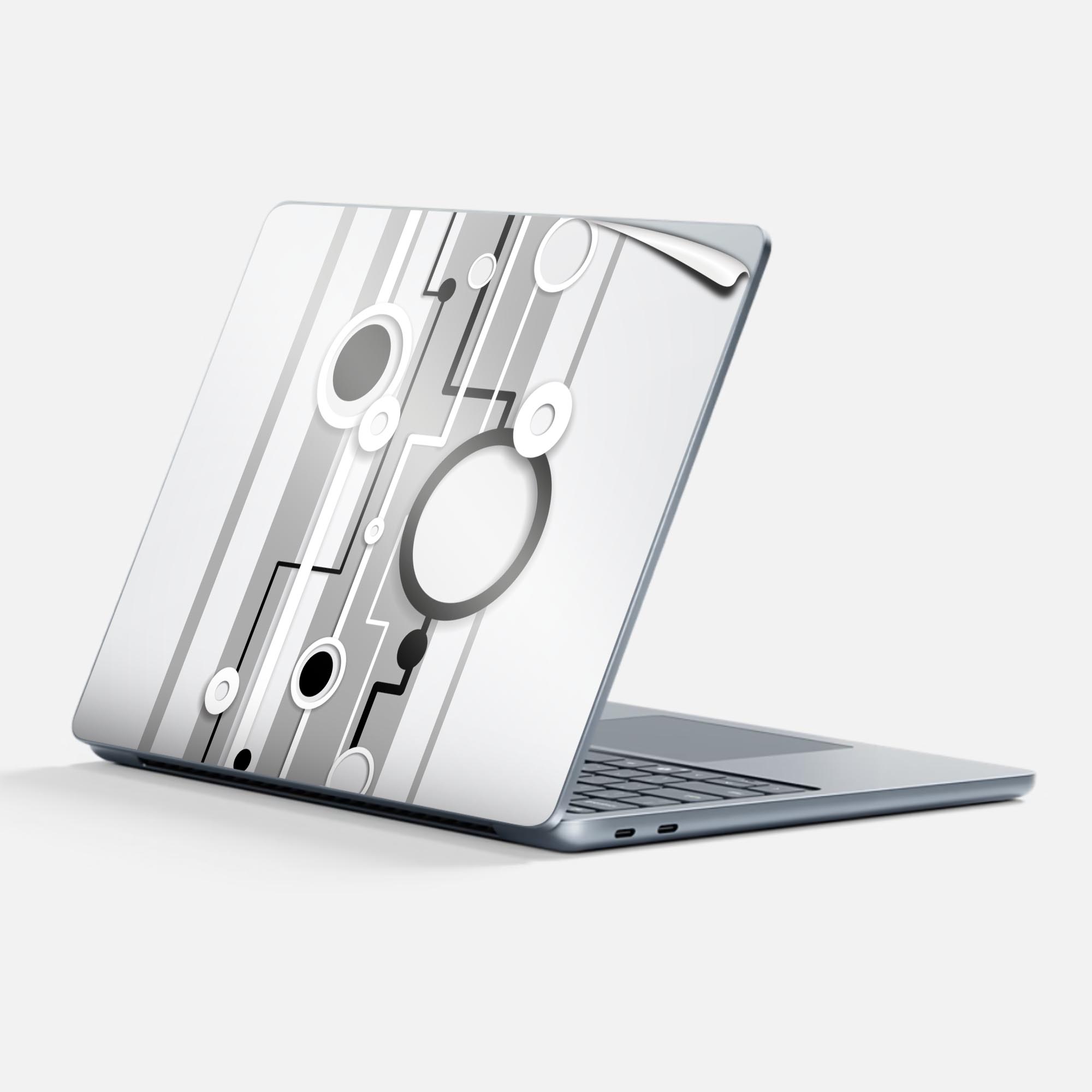 商品特徴・貼るだけでかんたん着せ替え、Surfac Laptop(第7世代) 13インチ 共通対応デザインスキンシール・高精細プリントで写真と遜色のない仕上がり！半光沢シートでしっとりツヤのある表現力・ちょっとしたすり傷からSurface本...