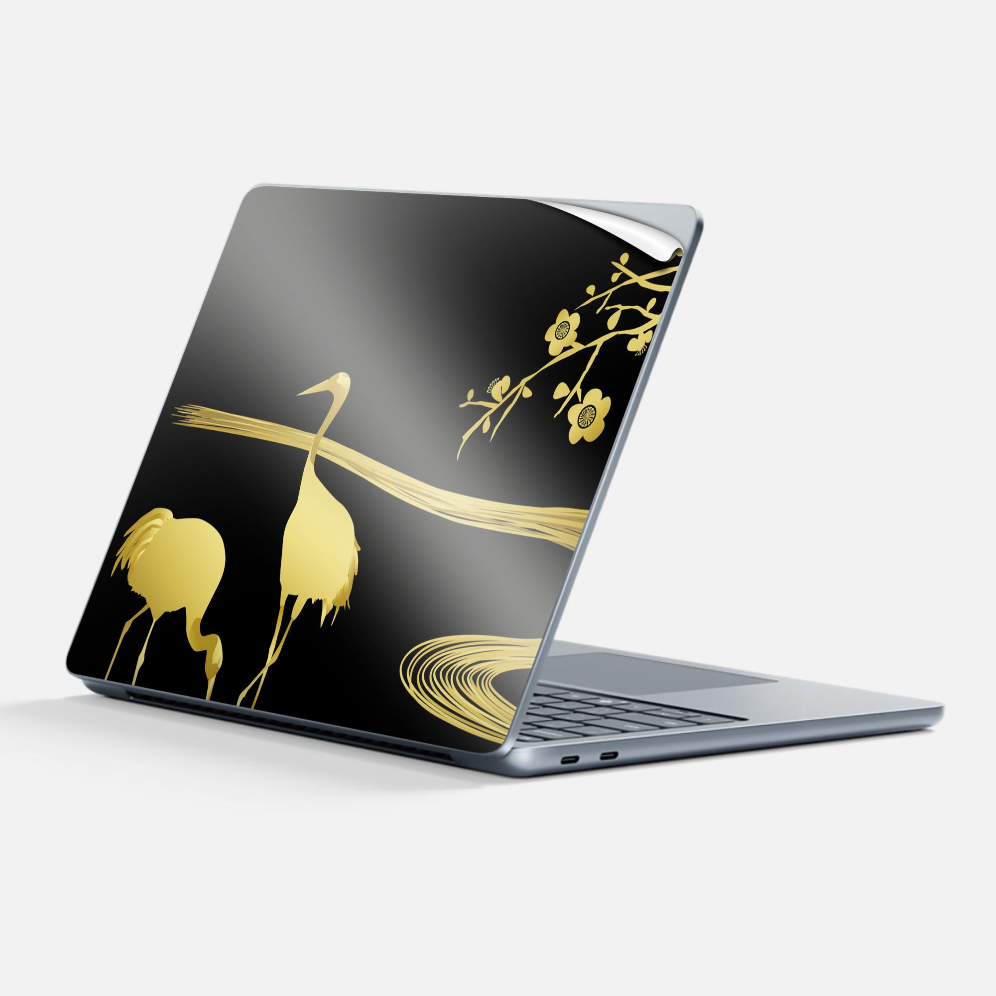 商品特徴・貼るだけでかんたん着せ替え、Surfac Laptop(第7世代) 13インチ 共通対応デザインスキンシール・高精細プリントで写真と遜色のない仕上がり！半光沢シートでしっとりツヤのある表現力・ちょっとしたすり傷からSurface本...