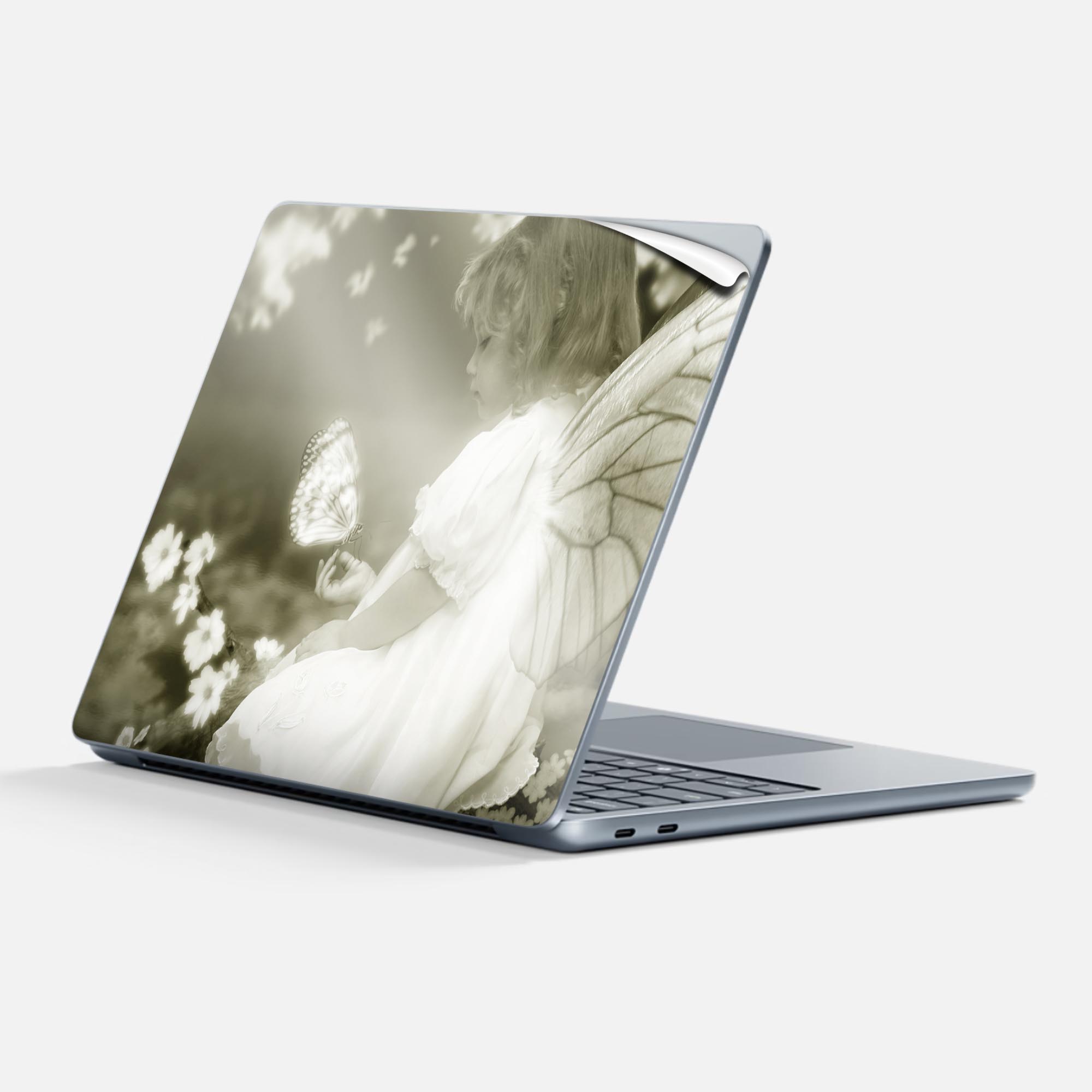 商品特徴・貼るだけでかんたん着せ替え、Surfac Laptop(第7世代) 13インチ 共通対応デザインスキンシール・高精細プリントで写真と遜色のない仕上がり！半光沢シートでしっとりツヤのある表現力・ちょっとしたすり傷からSurface本...