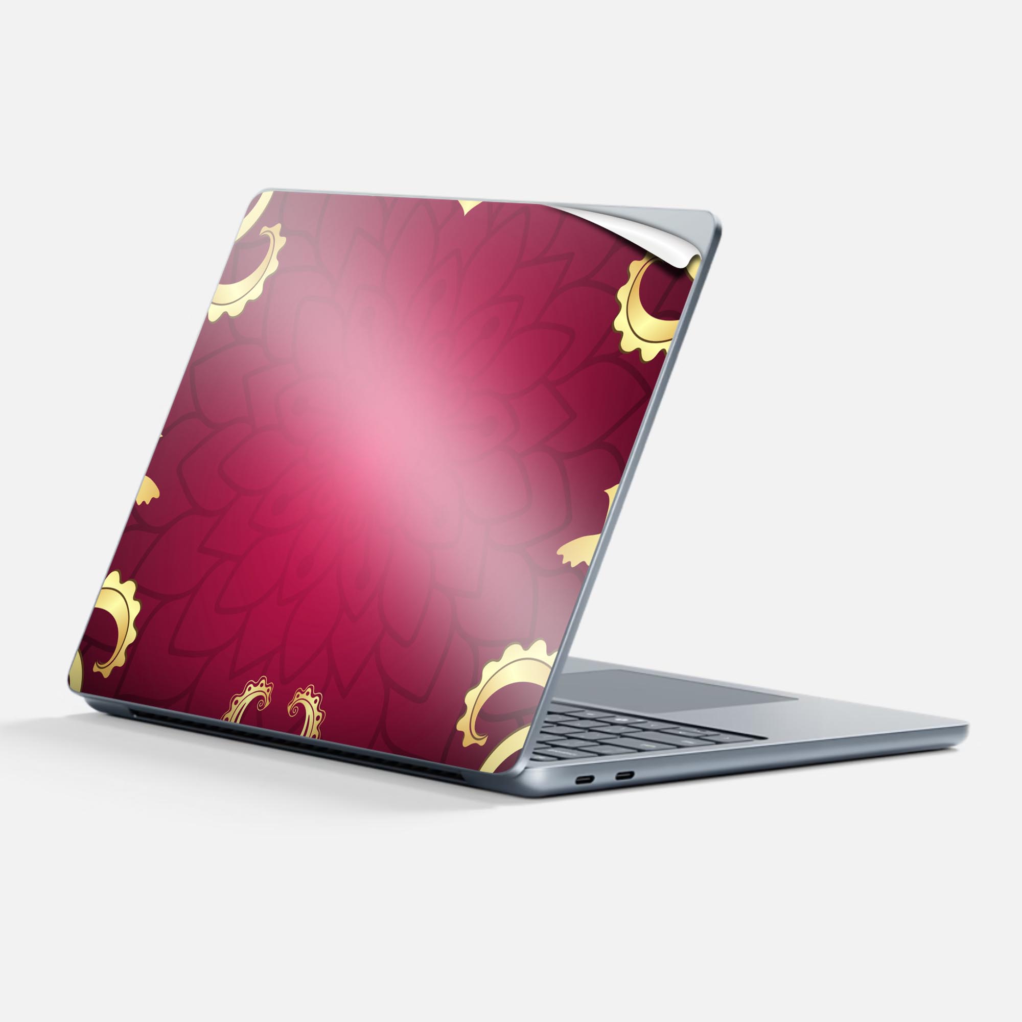 商品特徴・貼るだけでかんたん着せ替え、Surfac Laptop(第7世代) 13インチ 共通対応デザインスキンシール・高精細プリントで写真と遜色のない仕上がり！半光沢シートでしっとりツヤのある表現力・ちょっとしたすり傷からSurface本...