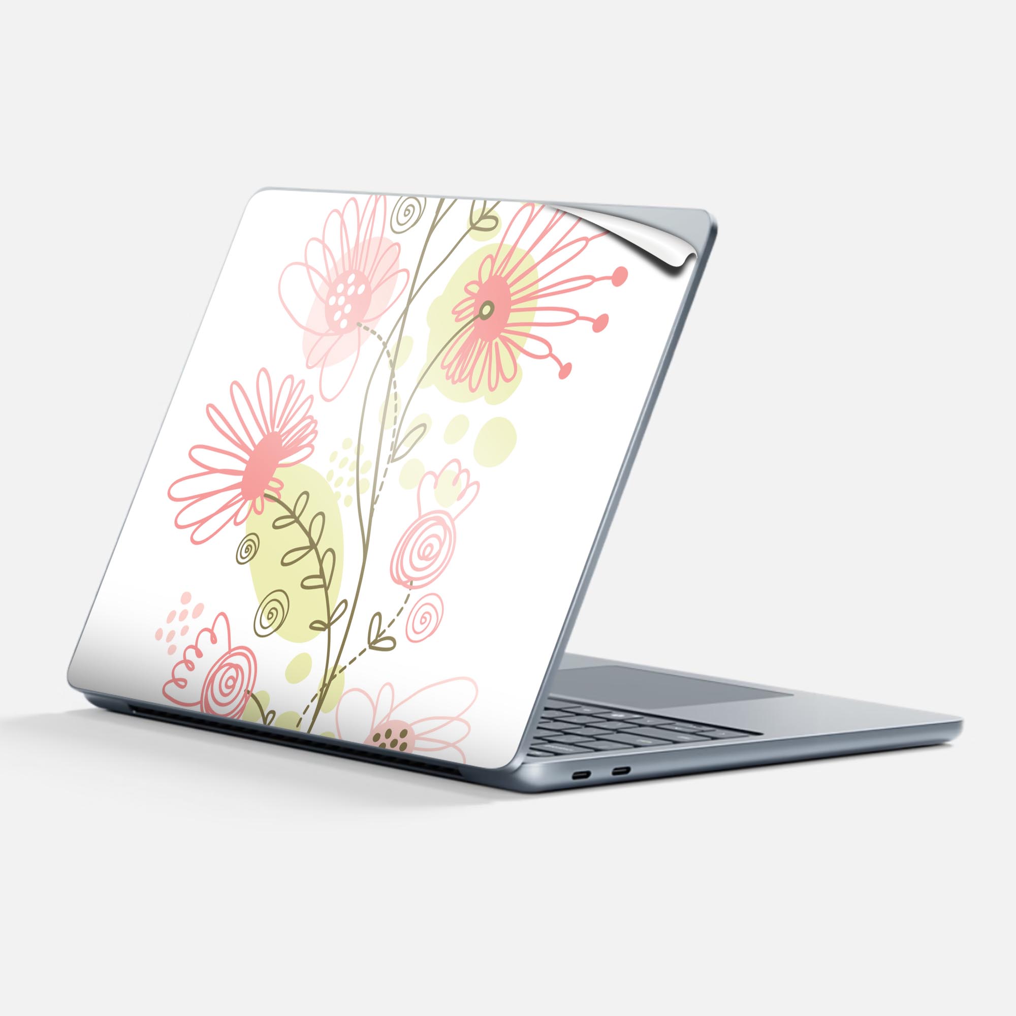 商品特徴・貼るだけでかんたん着せ替え、Surfac Laptop(第7世代) 13インチ 共通対応デザインスキンシール・高精細プリントで写真と遜色のない仕上がり！半光沢シートでしっとりツヤのある表現力・ちょっとしたすり傷からSurface本...