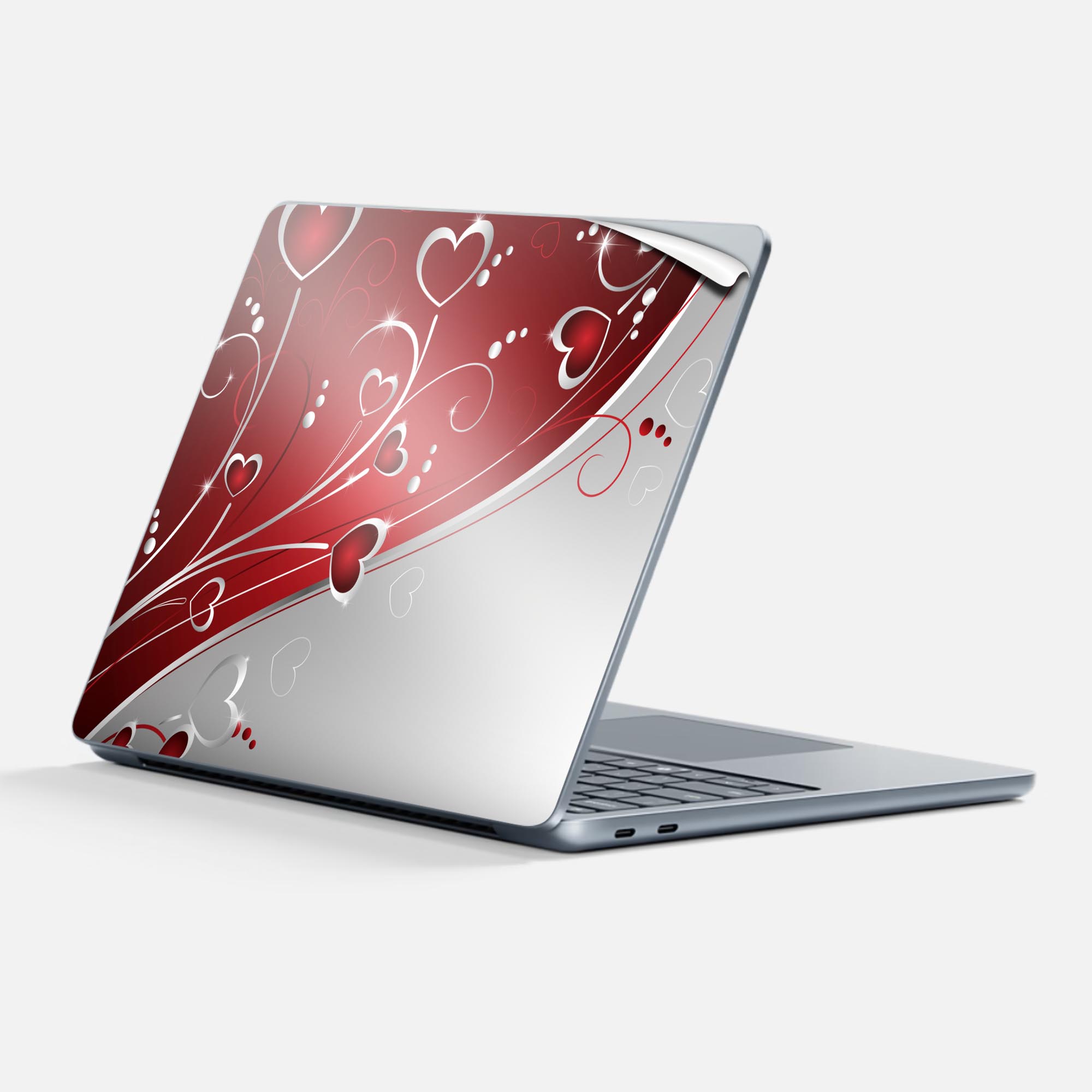 商品特徴・貼るだけでかんたん着せ替え、Surfac Laptop(第7世代) 13インチ 共通対応デザインスキンシール・高精細プリントで写真と遜色のない仕上がり！半光沢シートでしっとりツヤのある表現力・ちょっとしたすり傷からSurface本...