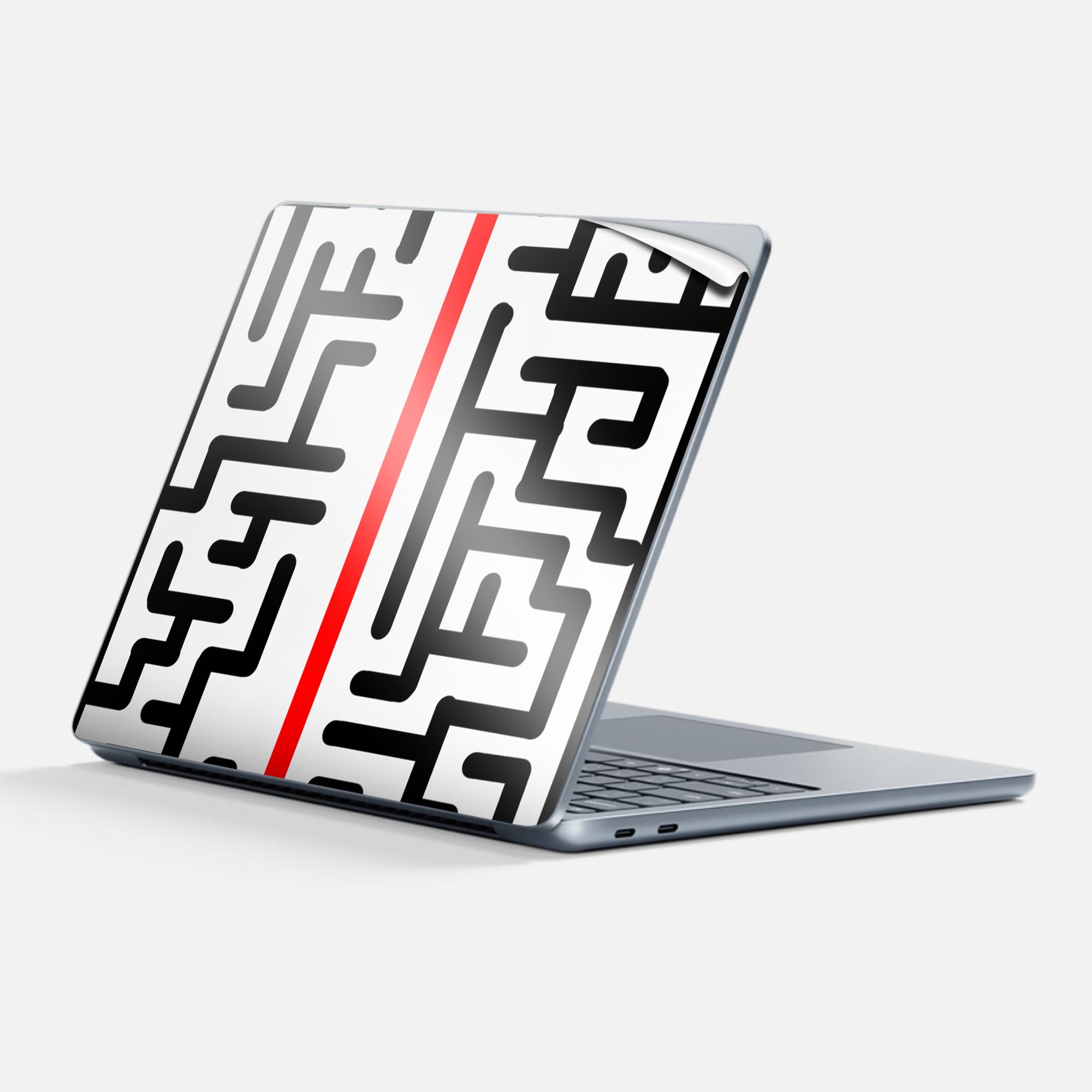 商品特徴・貼るだけでかんたん着せ替え、Surfac Laptop(第7世代) 13インチ 共通対応デザインスキンシール・高精細プリントで写真と遜色のない仕上がり！半光沢シートでしっとりツヤのある表現力・ちょっとしたすり傷からSurface本...