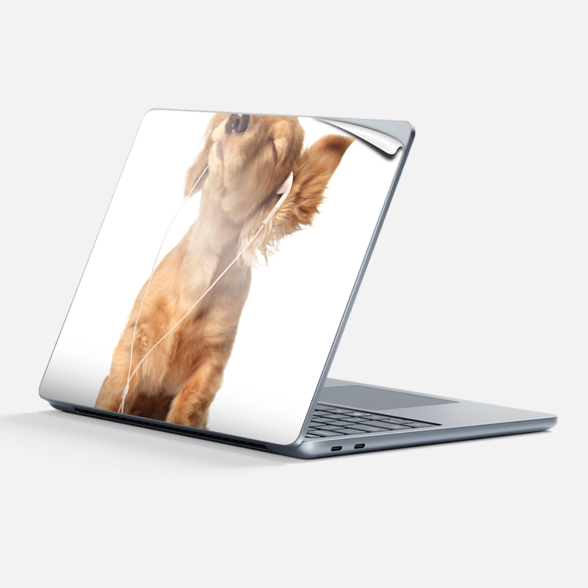 商品特徴・貼るだけでかんたん着せ替え、Surfac Laptop(第7世代) 13インチ 共通対応デザインスキンシール・高精細プリントで写真と遜色のない仕上がり！半光沢シートでしっとりツヤのある表現力・ちょっとしたすり傷からSurface本...