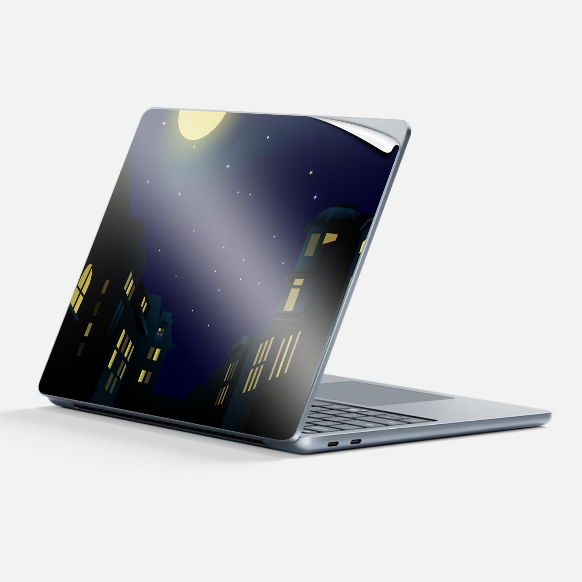 商品特徴・貼るだけでかんたん着せ替え、Surfac Laptop(第7世代) 13インチ 共通対応デザインスキンシール・高精細プリントで写真と遜色のない仕上がり！半光沢シートでしっとりツヤのある表現力・ちょっとしたすり傷からSurface本...