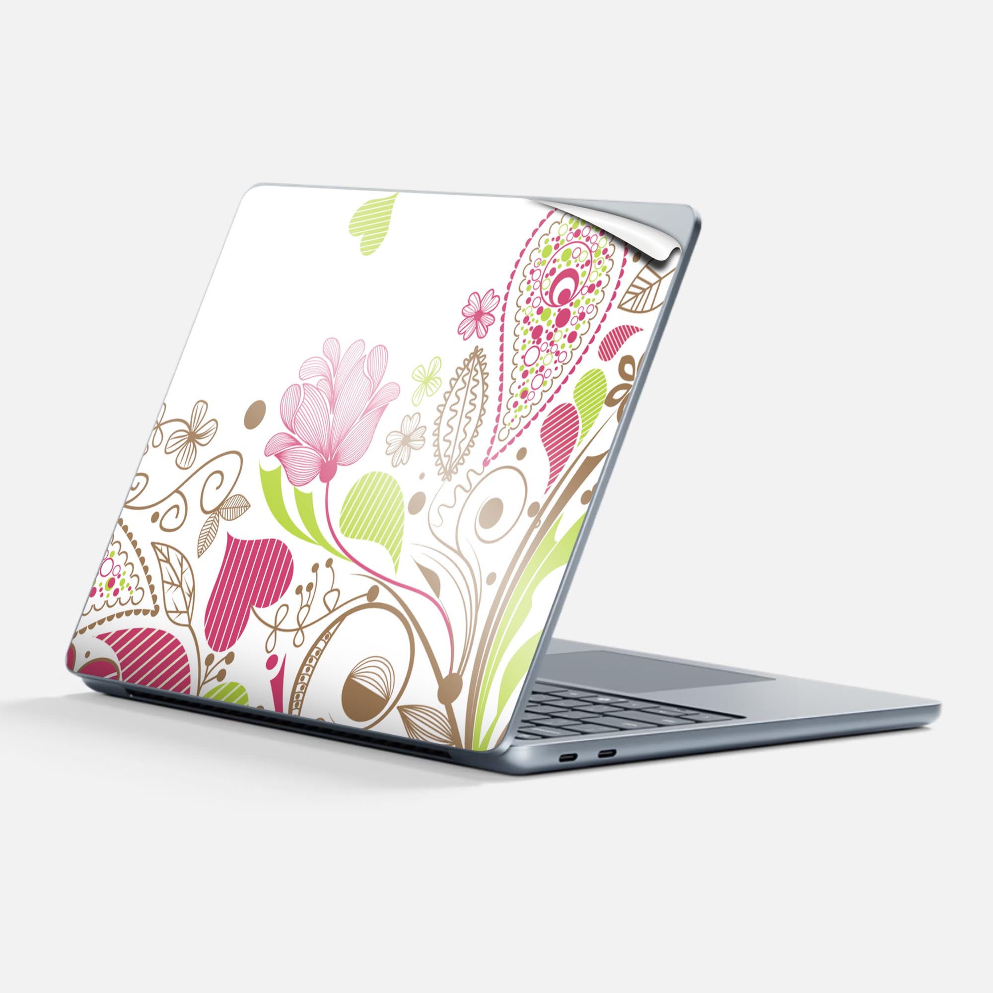 商品特徴・貼るだけでかんたん着せ替え、Surfac Laptop(第7世代) 13インチ 共通対応デザインスキンシール・高精細プリントで写真と遜色のない仕上がり！半光沢シートでしっとりツヤのある表現力・ちょっとしたすり傷からSurface本...