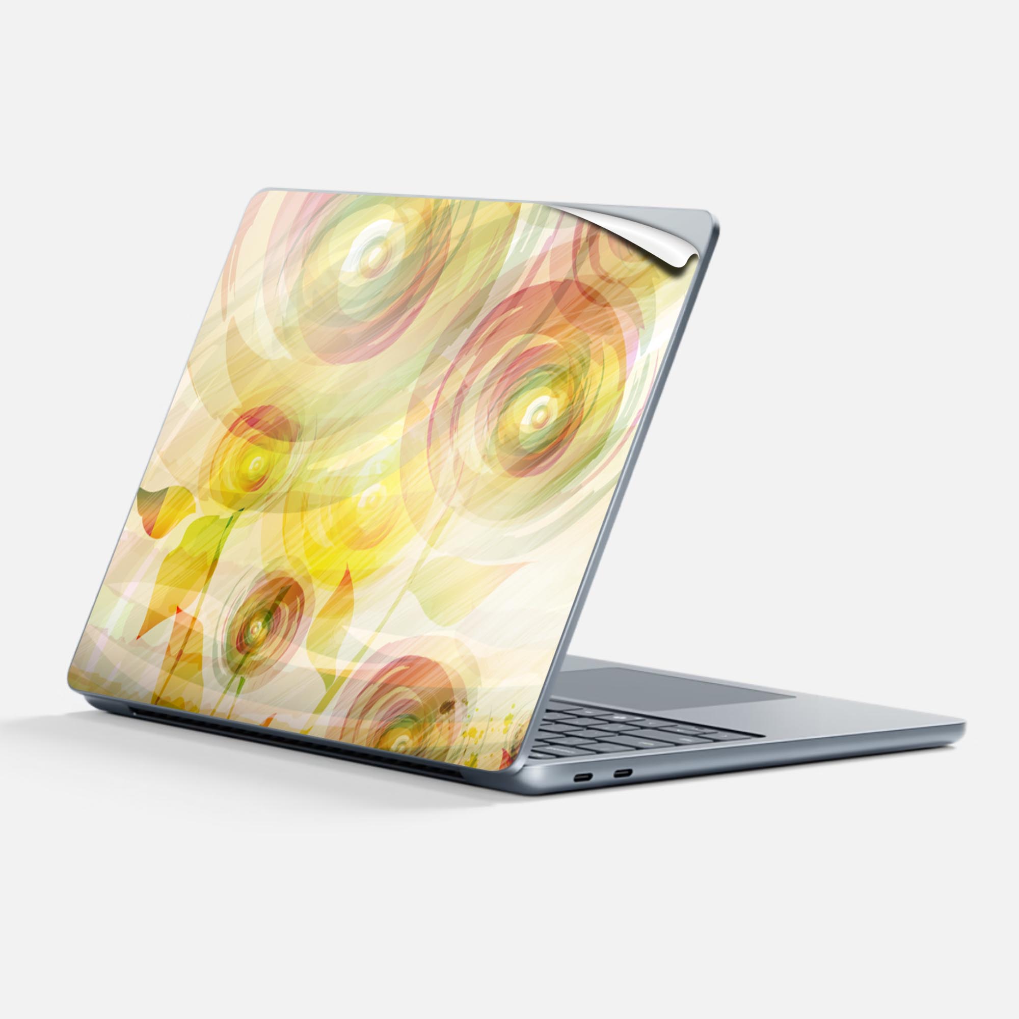 商品特徴・貼るだけでかんたん着せ替え、Surfac Laptop(第7世代) 13インチ 共通対応デザインスキンシール・高精細プリントで写真と遜色のない仕上がり！半光沢シートでしっとりツヤのある表現力・ちょっとしたすり傷からSurface本...