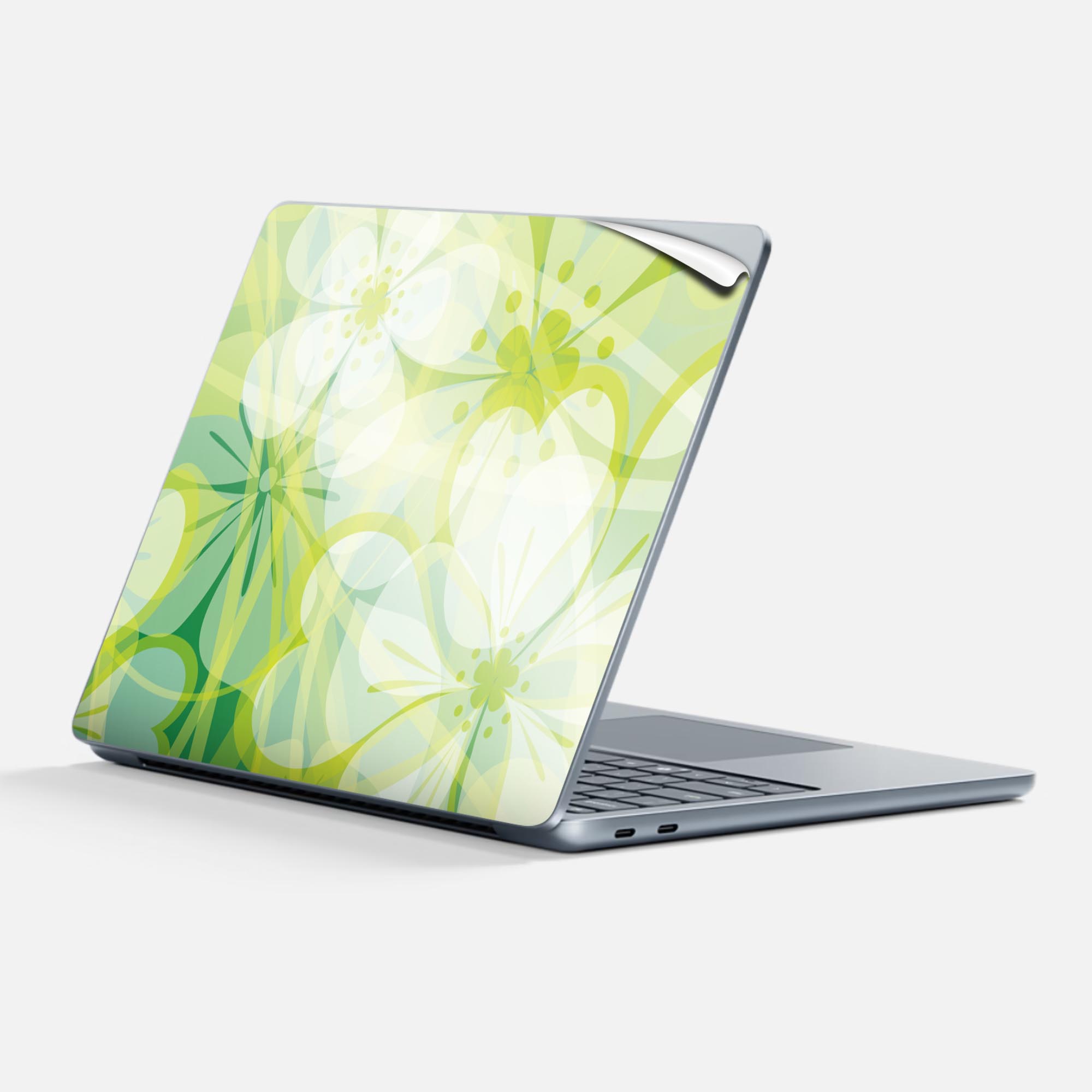 商品特徴・貼るだけでかんたん着せ替え、Surfac Laptop(第7世代) 13インチ 共通対応デザインスキンシール・高精細プリントで写真と遜色のない仕上がり！半光沢シートでしっとりツヤのある表現力・ちょっとしたすり傷からSurface本...