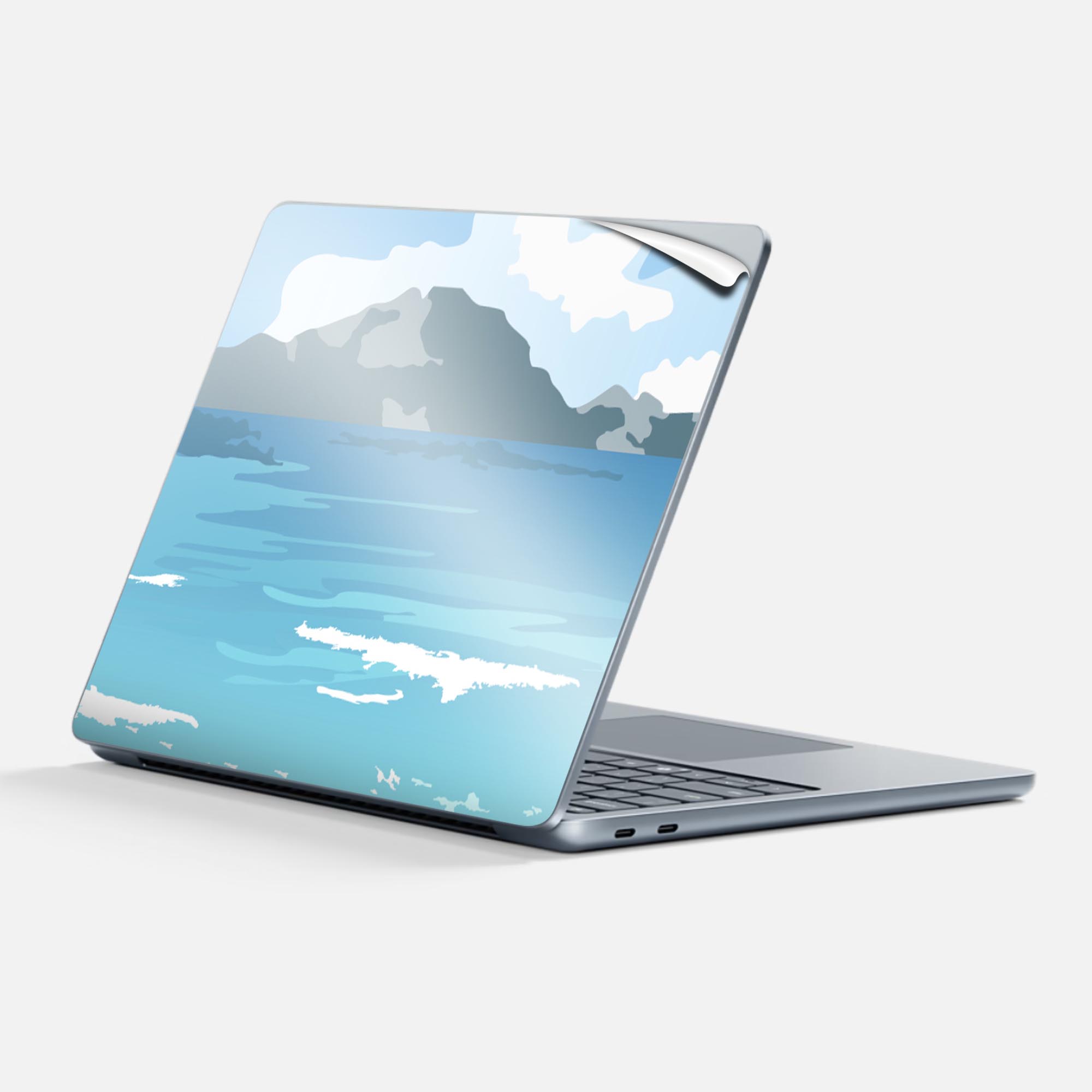 商品特徴・貼るだけでかんたん着せ替え、Surfac Laptop(第7世代) 13インチ 共通対応デザインスキンシール・高精細プリントで写真と遜色のない仕上がり！半光沢シートでしっとりツヤのある表現力・ちょっとしたすり傷からSurface本...