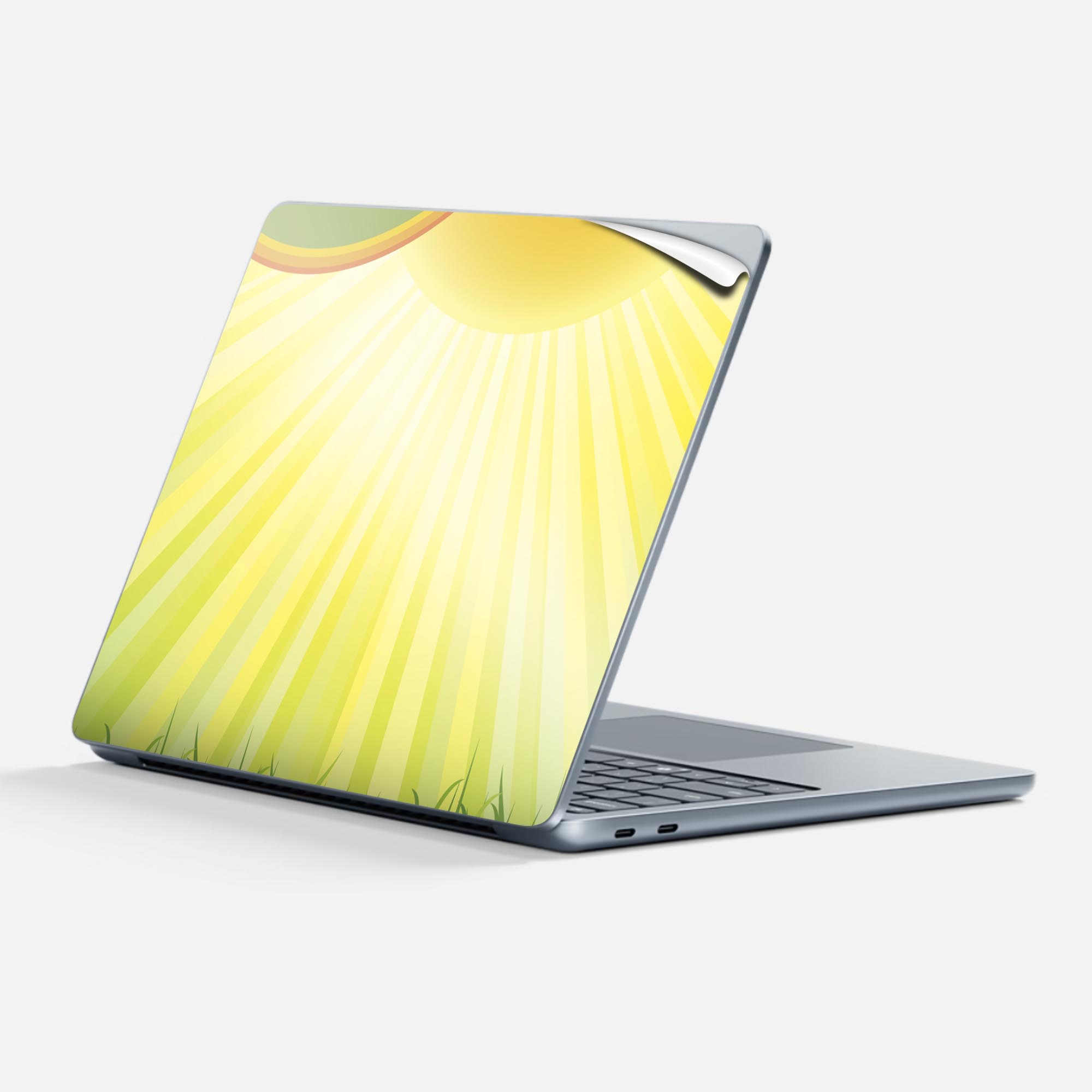 商品特徴・貼るだけでかんたん着せ替え、Surfac Laptop(第7世代) 13インチ 共通対応デザインスキンシール・高精細プリントで写真と遜色のない仕上がり！半光沢シートでしっとりツヤのある表現力・ちょっとしたすり傷からSurface本...