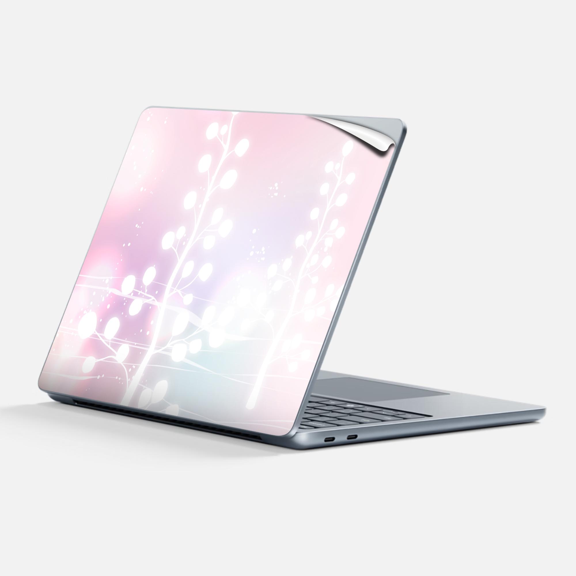 商品特徴・貼るだけでかんたん着せ替え、Surfac Laptop(第7世代) 13インチ 共通対応デザインスキンシール・高精細プリントで写真と遜色のない仕上がり！半光沢シートでしっとりツヤのある表現力・ちょっとしたすり傷からSurface本...