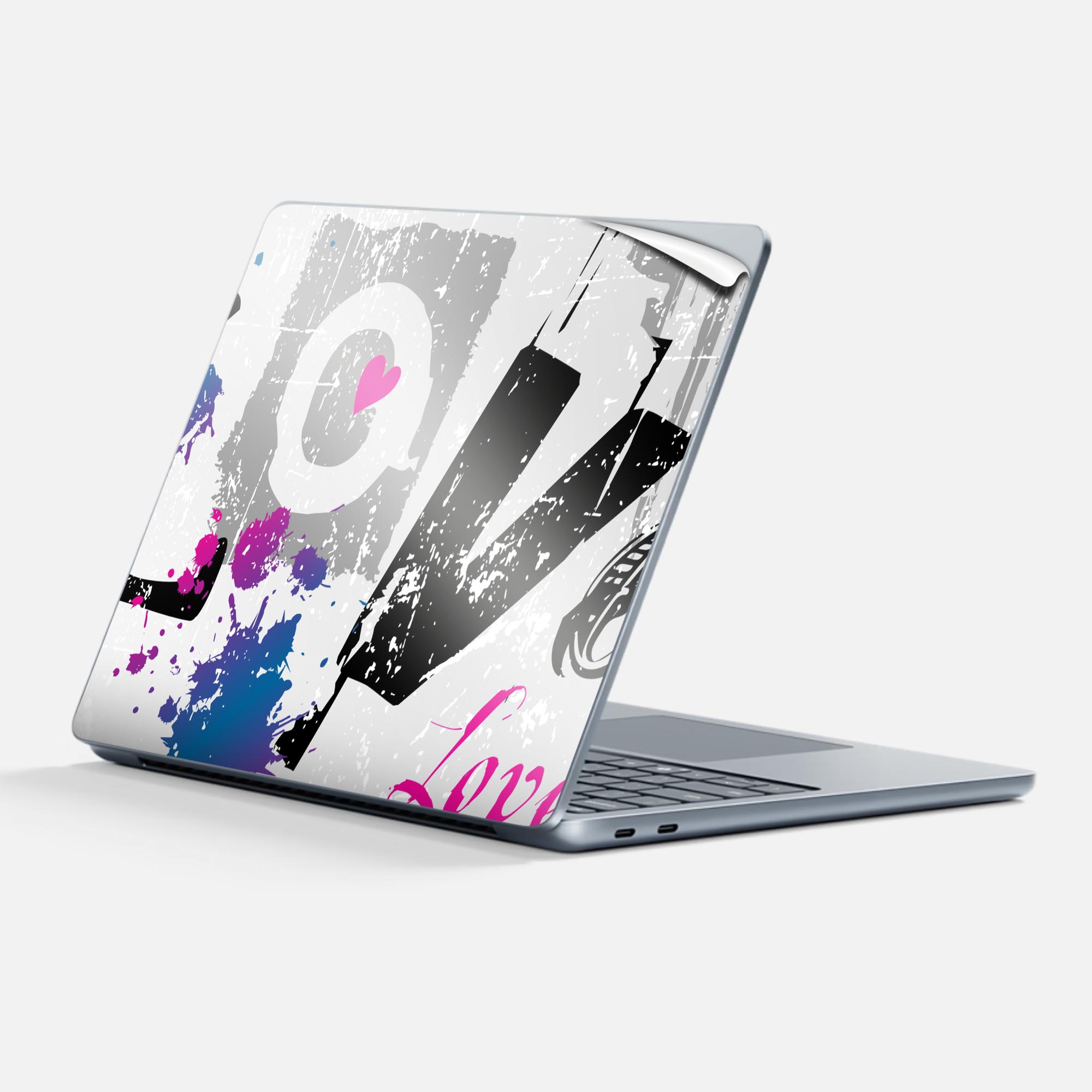 商品特徴・貼るだけでかんたん着せ替え、Surfac Laptop(第7世代) 13インチ 共通対応デザインスキンシール・高精細プリントで写真と遜色のない仕上がり！半光沢シートでしっとりツヤのある表現力・ちょっとしたすり傷からSurface本...