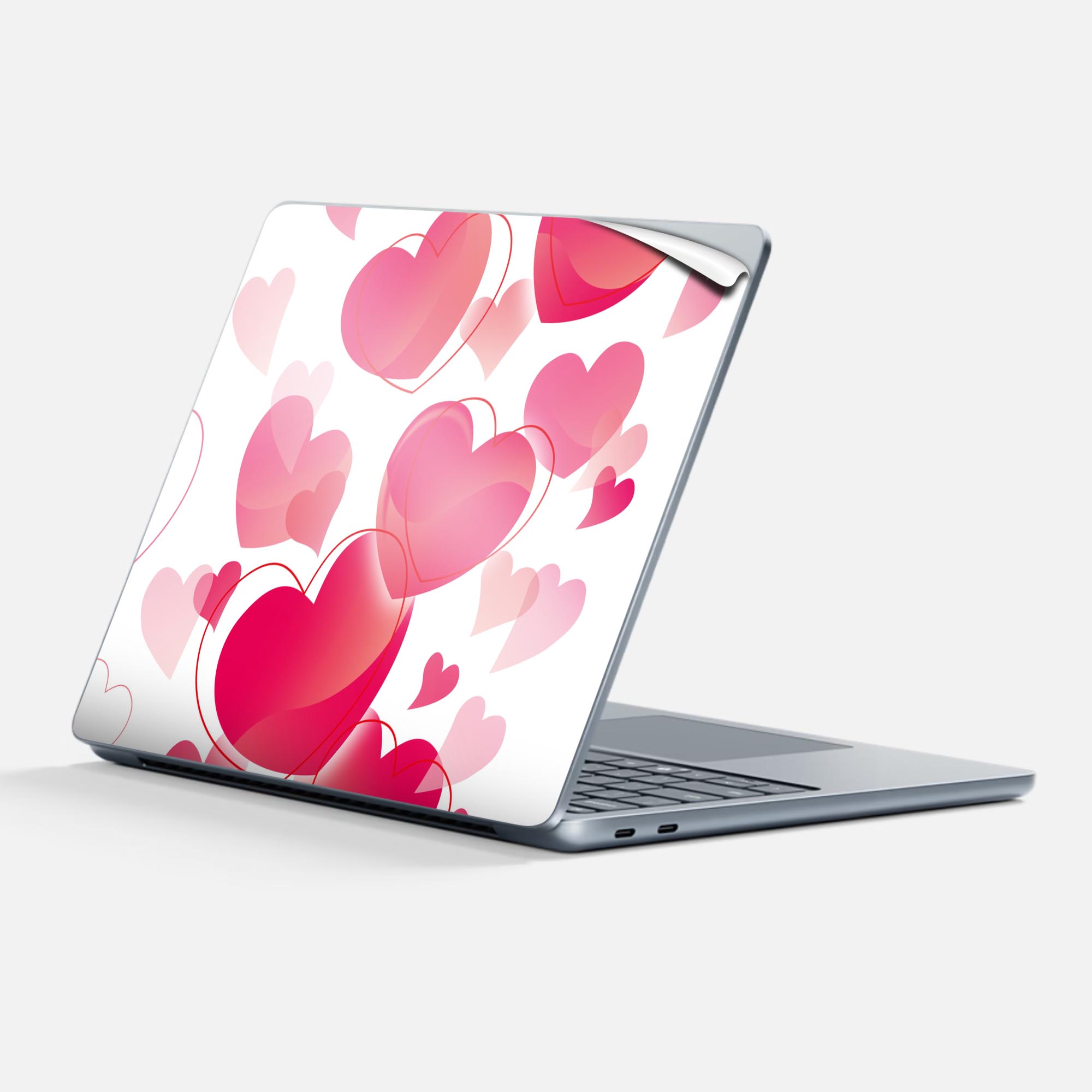 商品特徴・貼るだけでかんたん着せ替え、Surfac Laptop(第7世代) 13インチ 共通対応デザインスキンシール・高精細プリントで写真と遜色のない仕上がり！半光沢シートでしっとりツヤのある表現力・ちょっとしたすり傷からSurface本...