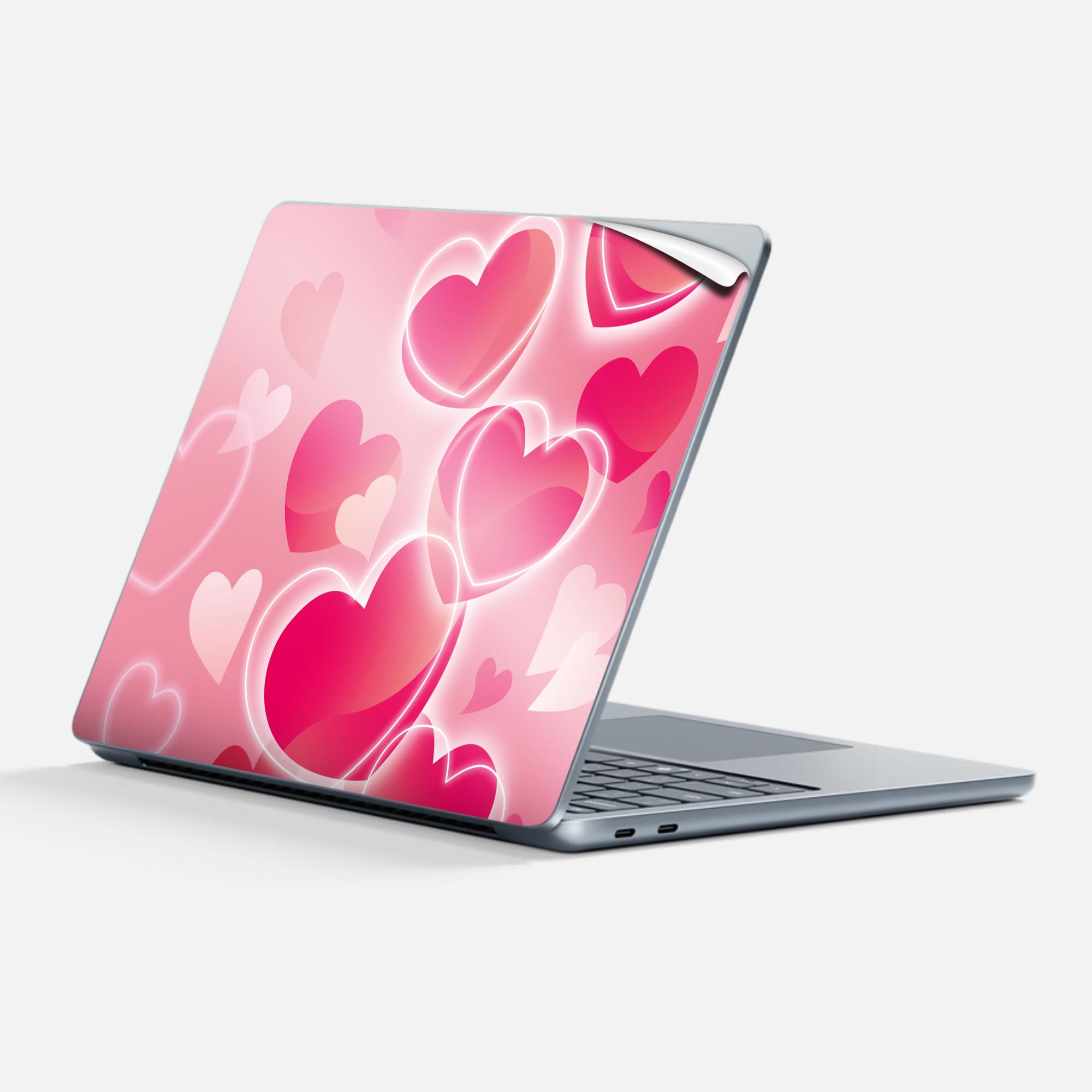 商品特徴・貼るだけでかんたん着せ替え、Surfac Laptop(第7世代) 13インチ 共通対応デザインスキンシール・高精細プリントで写真と遜色のない仕上がり！半光沢シートでしっとりツヤのある表現力・ちょっとしたすり傷からSurface本...