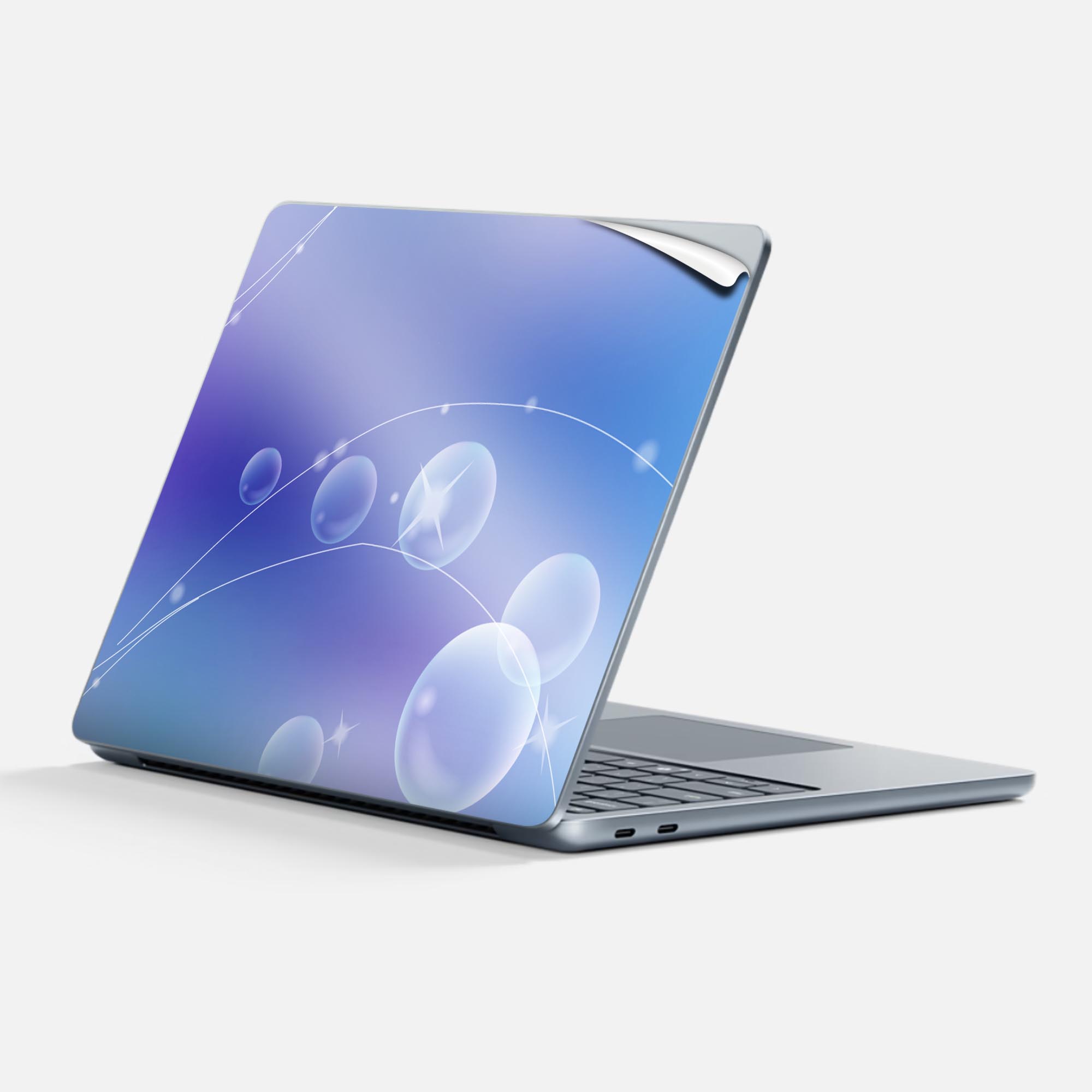 商品特徴・貼るだけでかんたん着せ替え、Surfac Laptop(第7世代) 13インチ 共通対応デザインスキンシール・高精細プリントで写真と遜色のない仕上がり！半光沢シートでしっとりツヤのある表現力・ちょっとしたすり傷からSurface本...