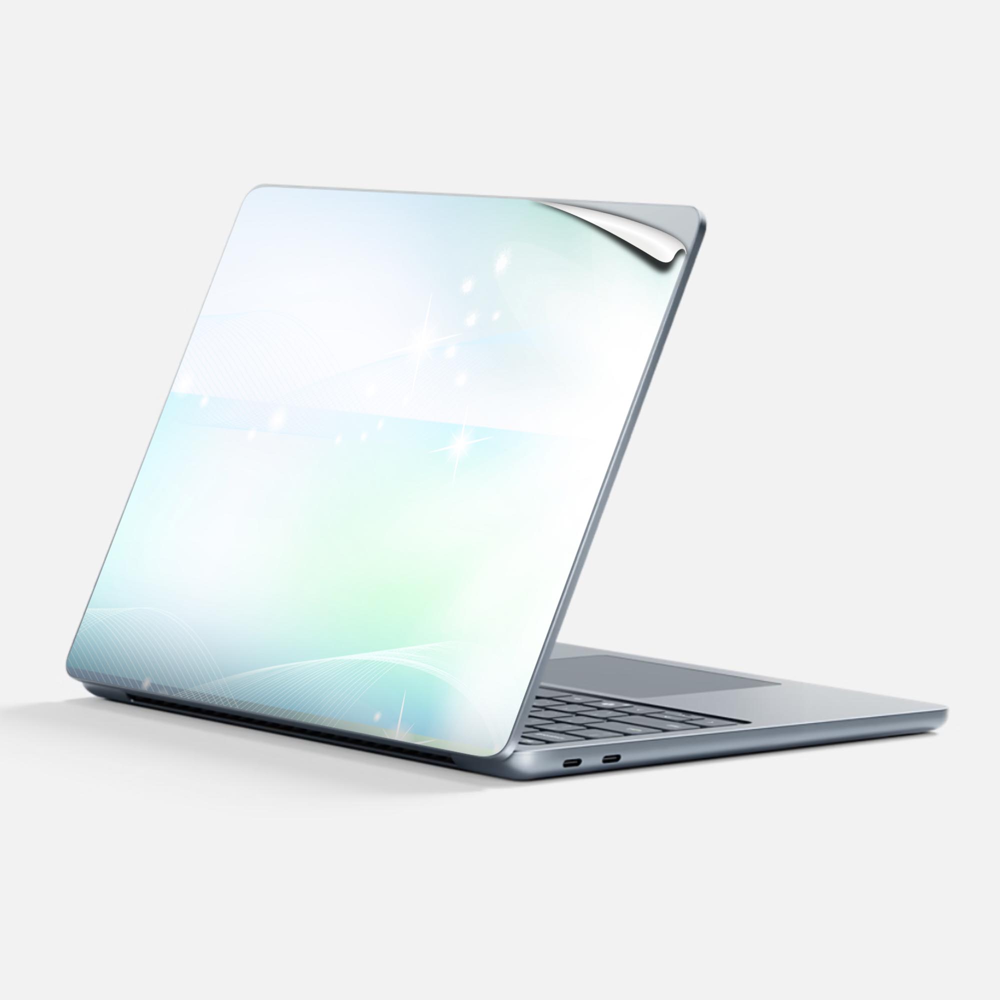 商品特徴・貼るだけでかんたん着せ替え、Surfac Laptop(第7世代) 13インチ 共通対応デザインスキンシール・高精細プリントで写真と遜色のない仕上がり！半光沢シートでしっとりツヤのある表現力・ちょっとしたすり傷からSurface本...