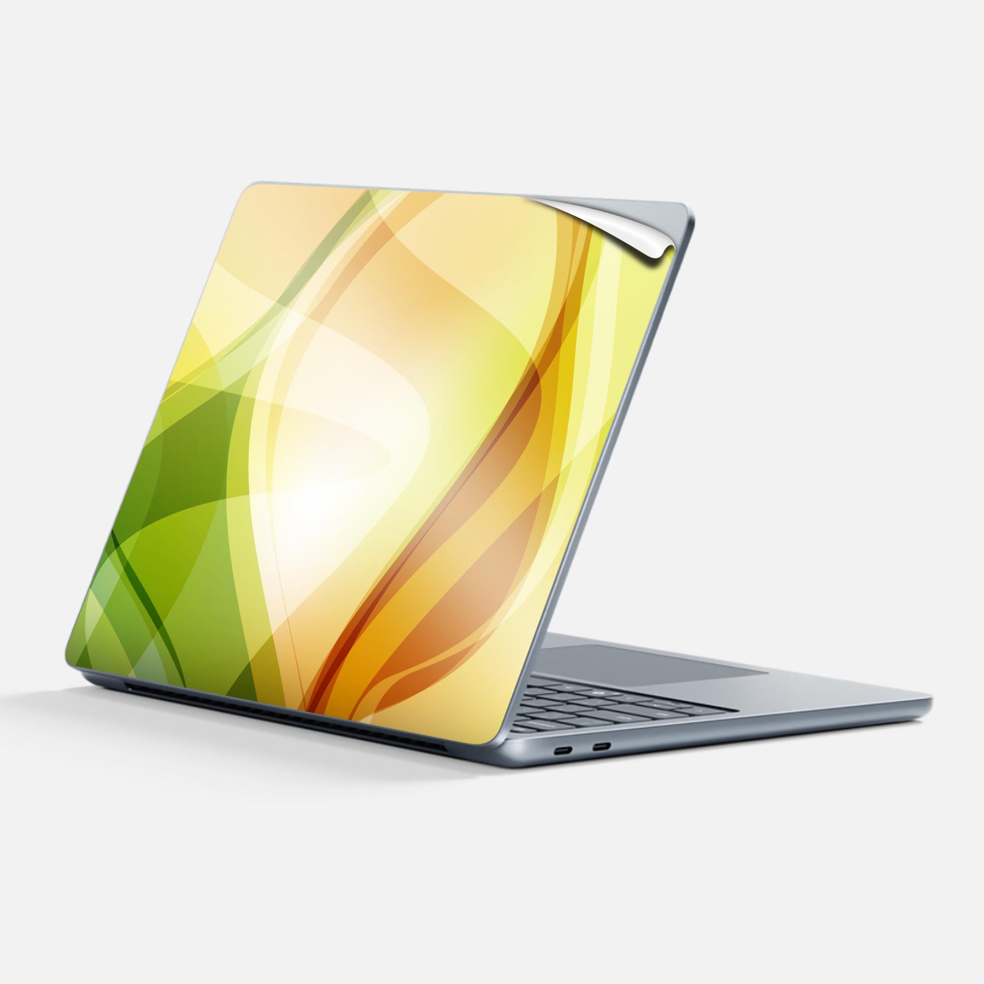 商品特徴・貼るだけでかんたん着せ替え、Surfac Laptop(第7世代) 13インチ 共通対応デザインスキンシール・高精細プリントで写真と遜色のない仕上がり！半光沢シートでしっとりツヤのある表現力・ちょっとしたすり傷からSurface本...