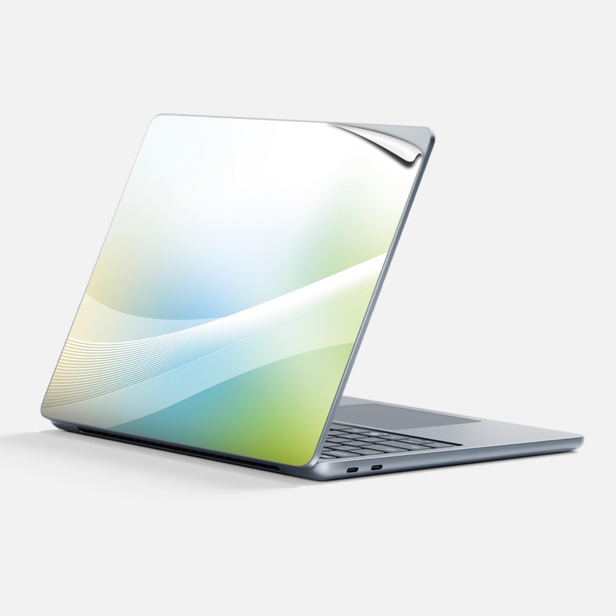 商品特徴・貼るだけでかんたん着せ替え、Surfac Laptop(第7世代) 13インチ 共通対応デザインスキンシール・高精細プリントで写真と遜色のない仕上がり！半光沢シートでしっとりツヤのある表現力・ちょっとしたすり傷からSurface本...